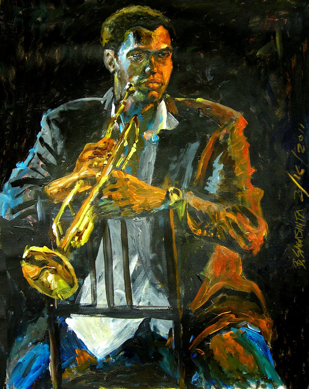 ArtStation - “The Jazz Player"