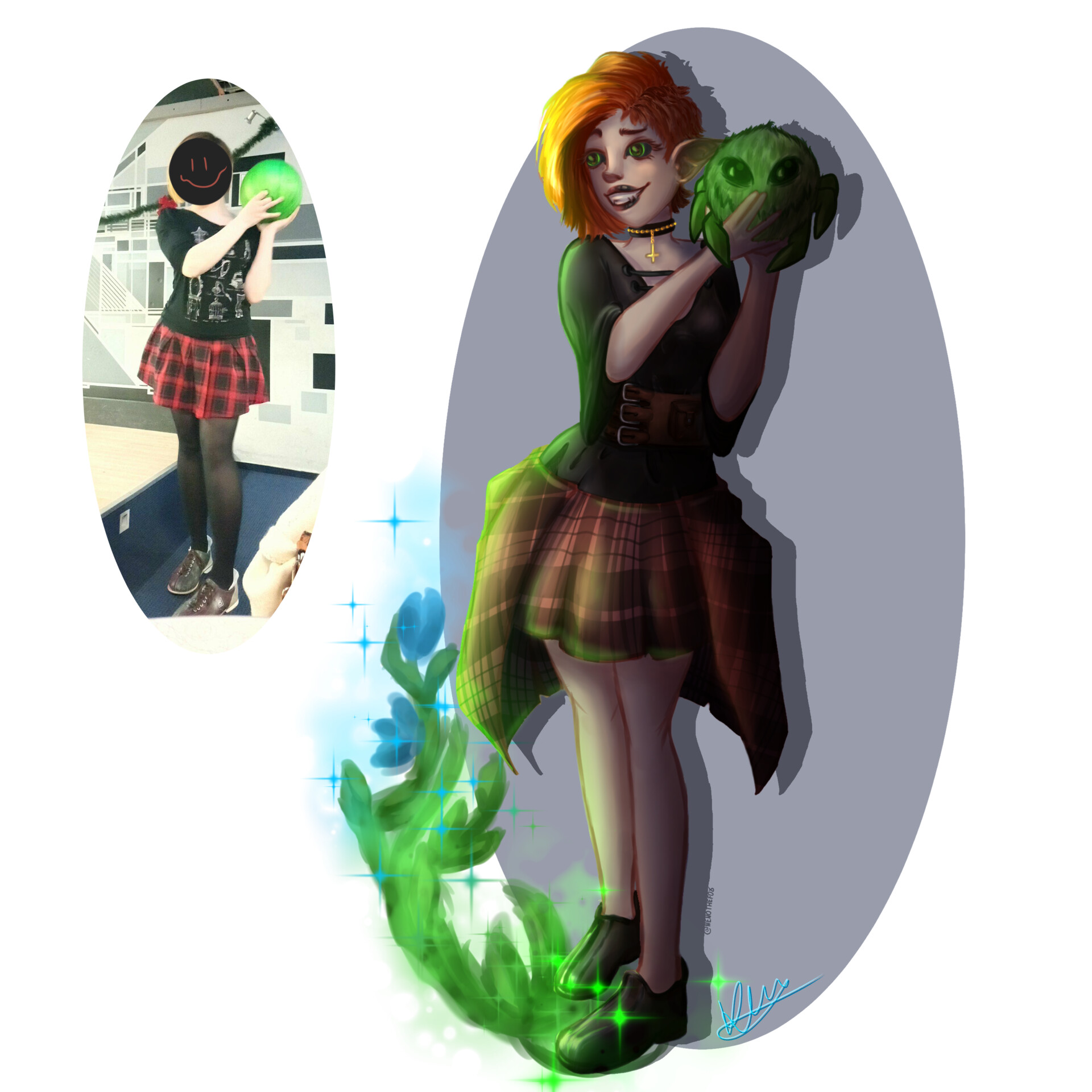 ArtStation - Elfy SelfPortrait