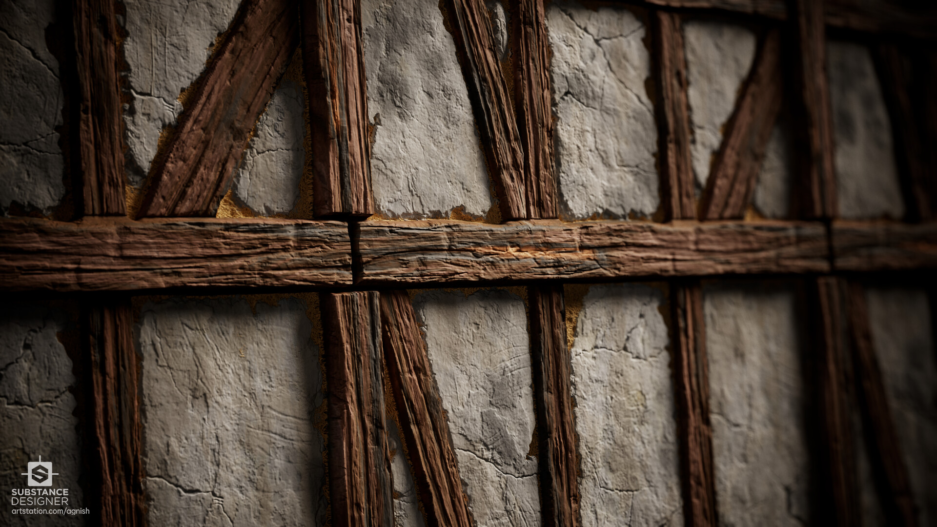 Agnish Dey - Medieval House Wall