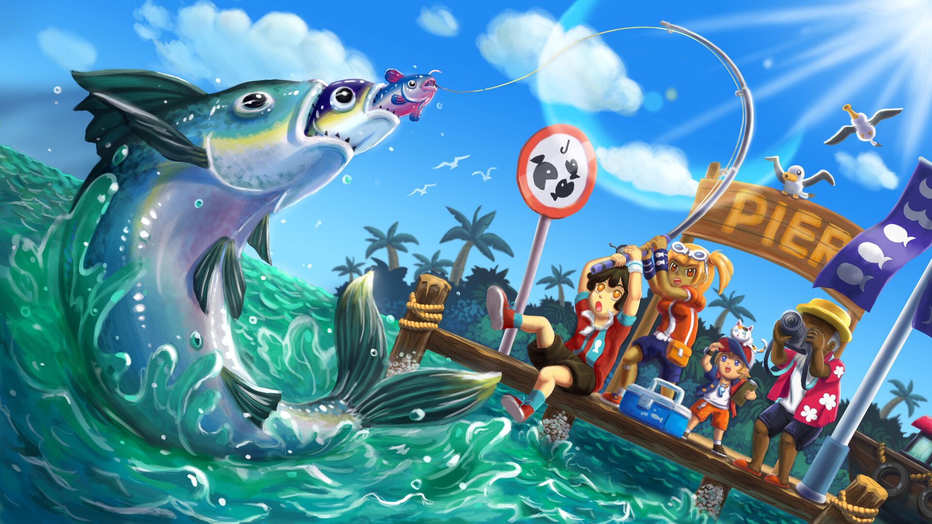 ArtStation - Tri Fishing