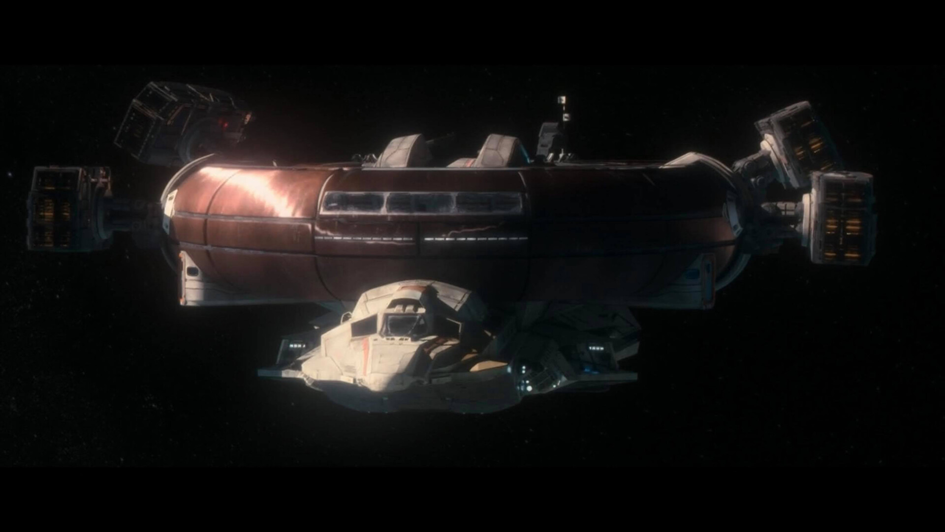 ArtStation - Intergalactic Hemlock Ship - SkyOne