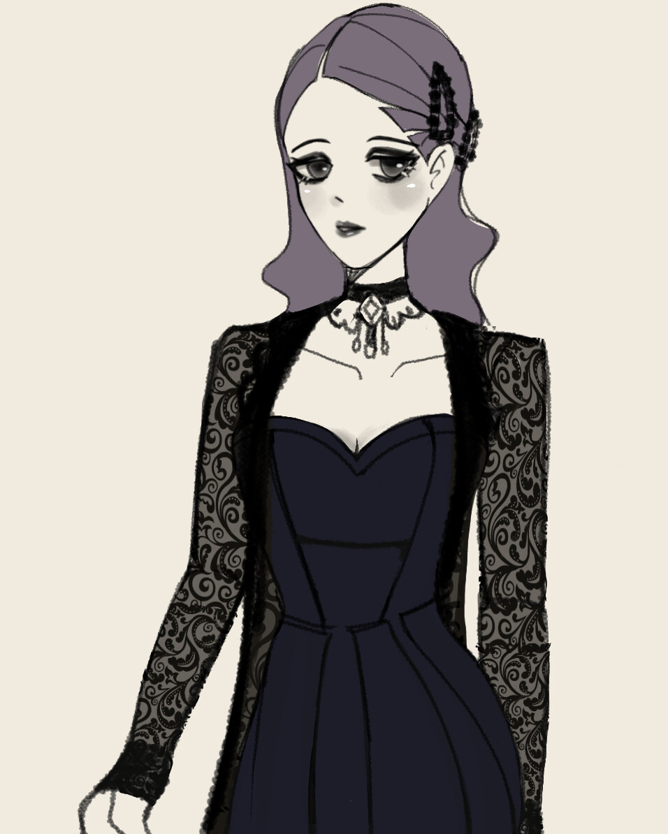 ArtStation - Gothic chick