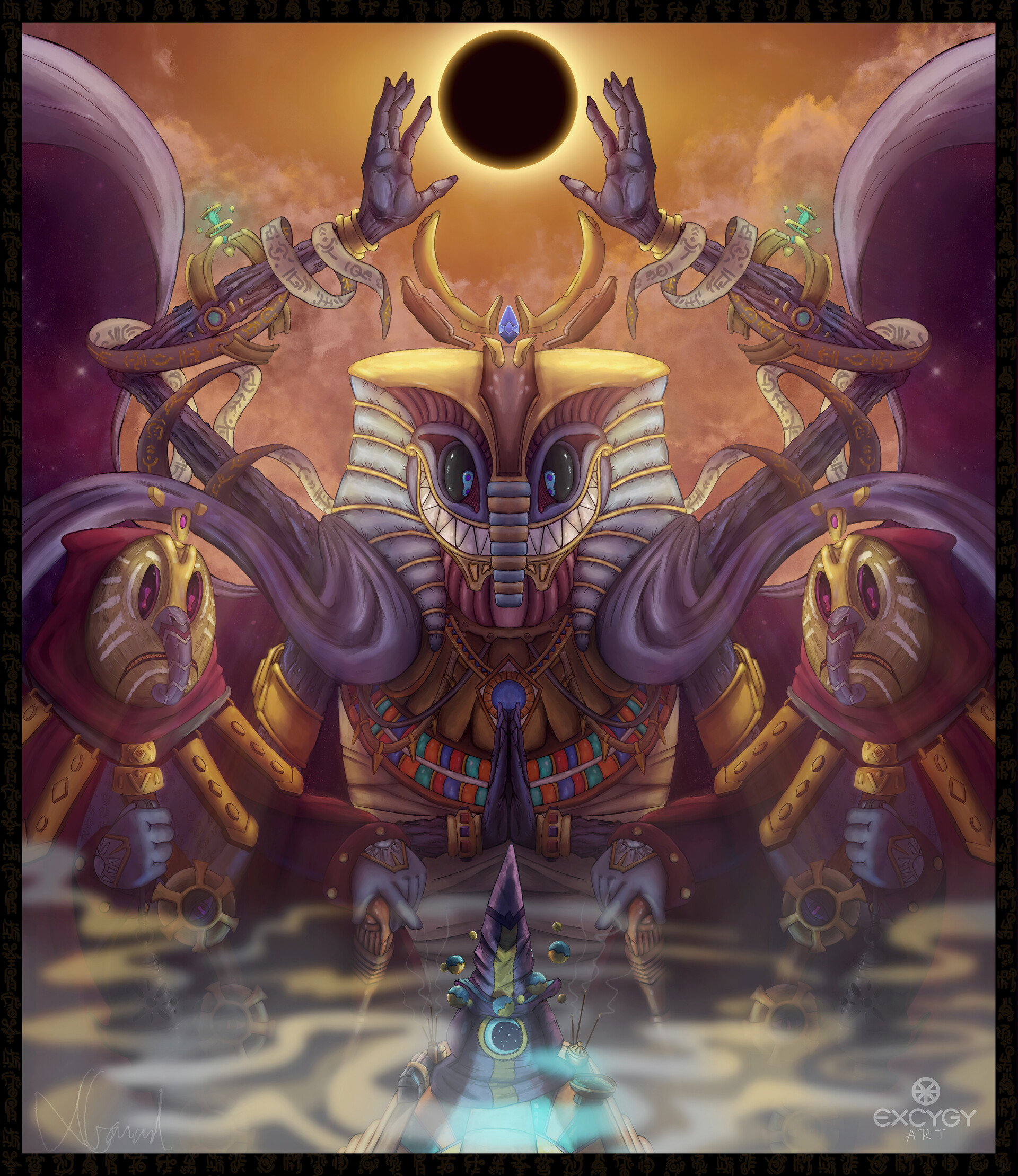 ArtStation - Eclipse Summoning