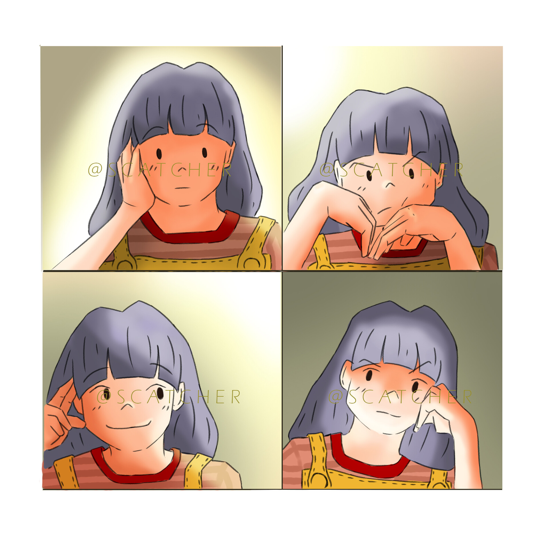 ArtStation - Face and Light Practice