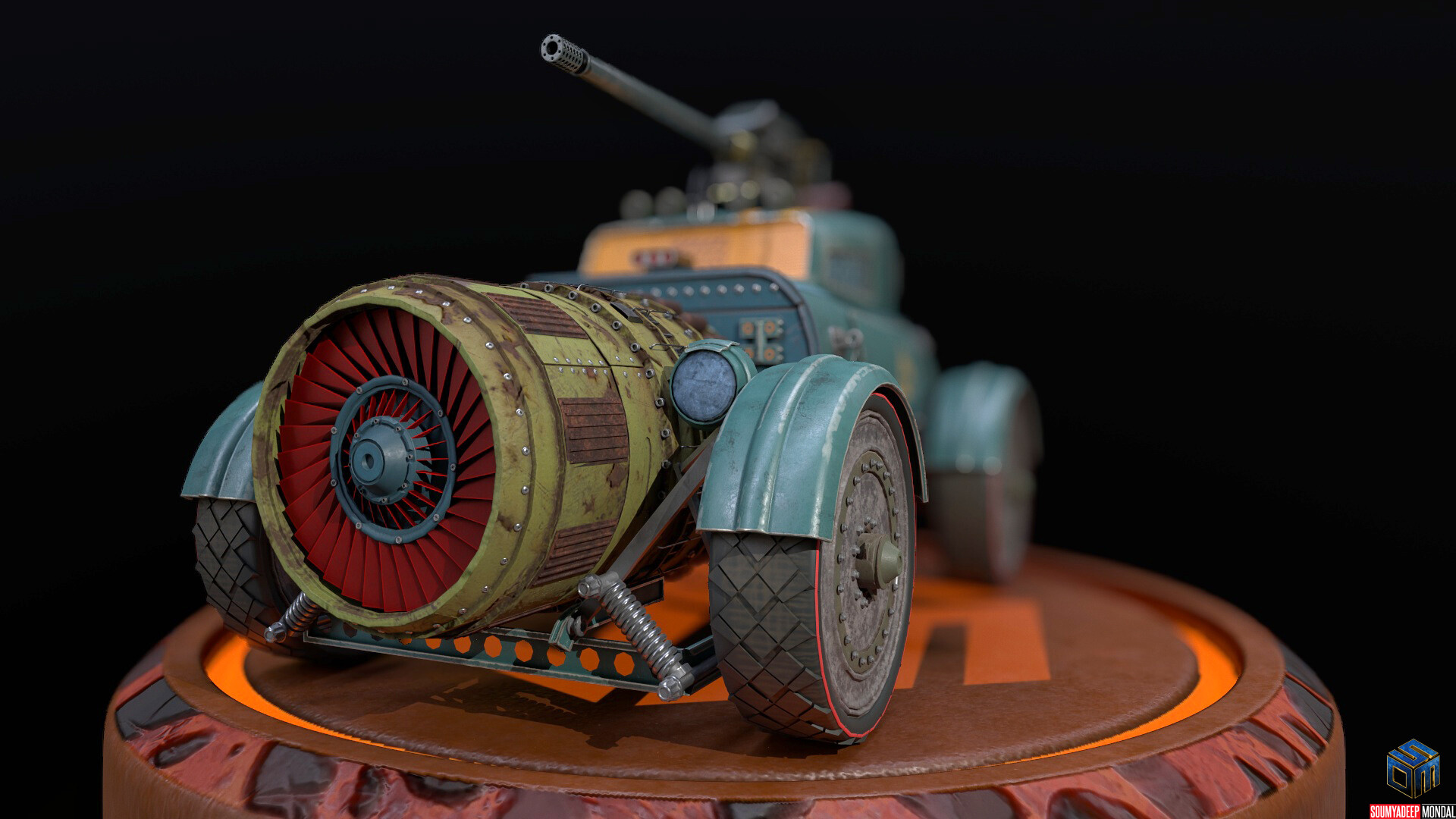 ArtStation - Retro Warriors Trucks