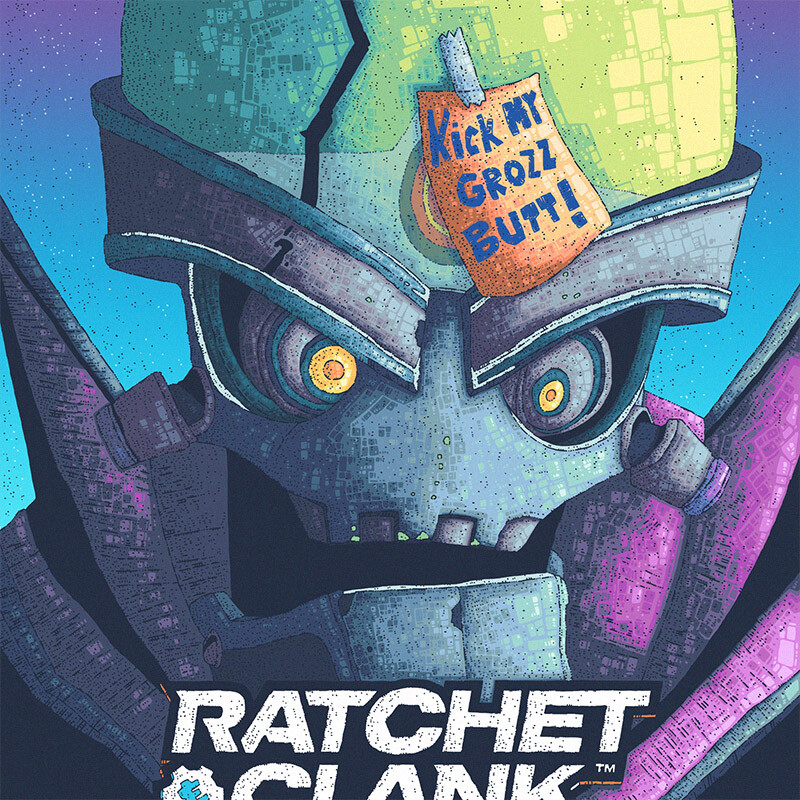 ArtStation - Ratchet & Clank: Rift Apart cover sleeve