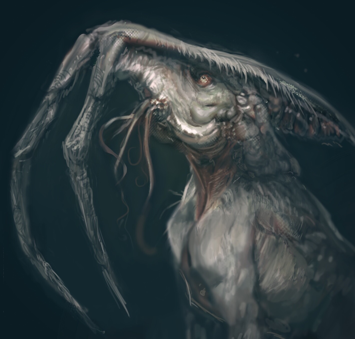 ArtStation - Elephant inspired alien bug