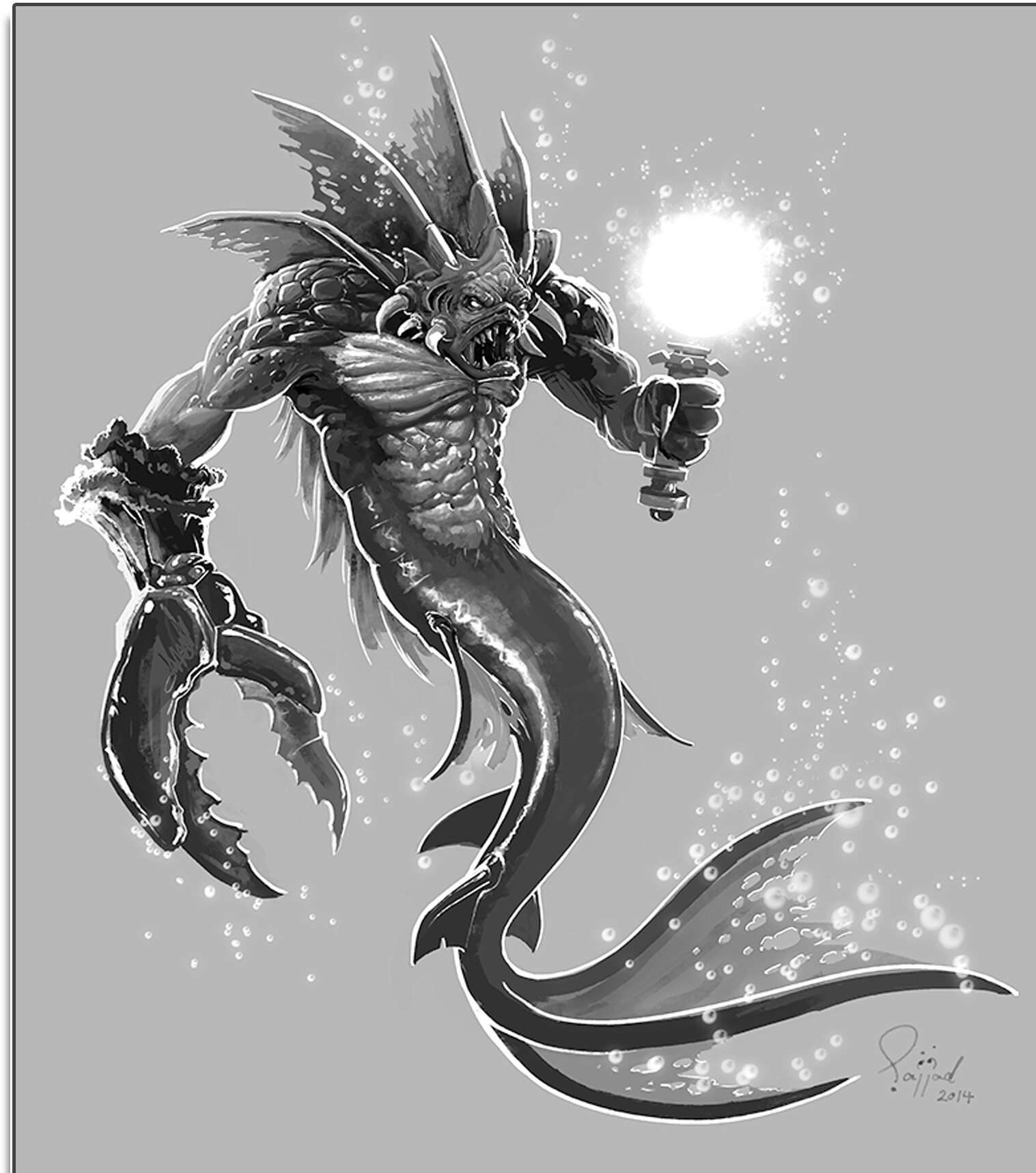 ArtStation - The mighty Sea Monster