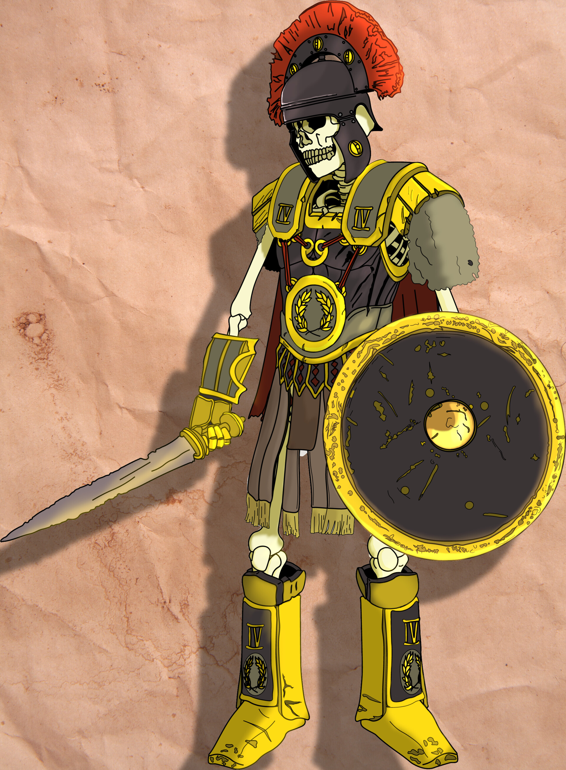 ArtStation - Dead centurion
