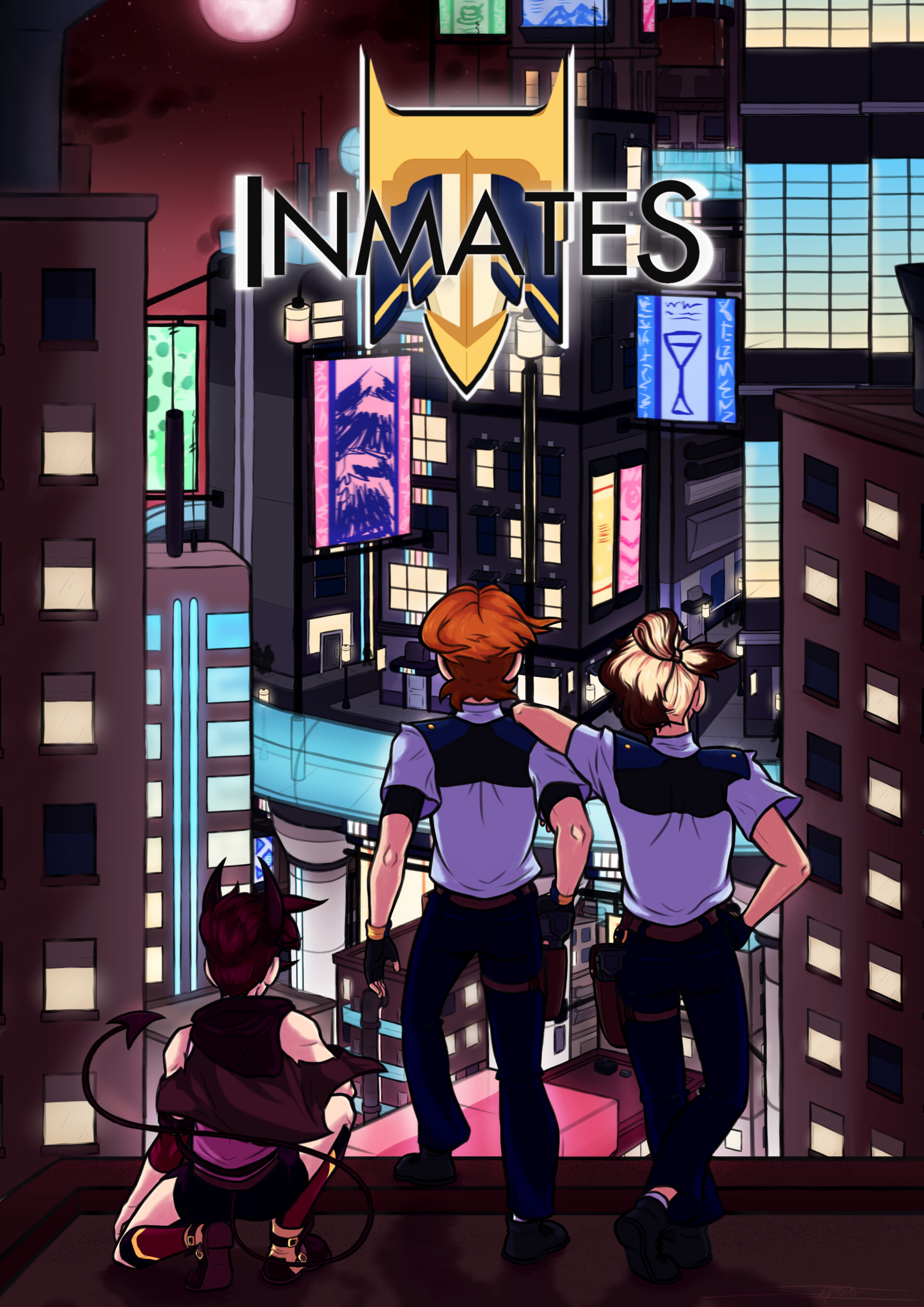 ArtStation - Inmates Promotional Poster