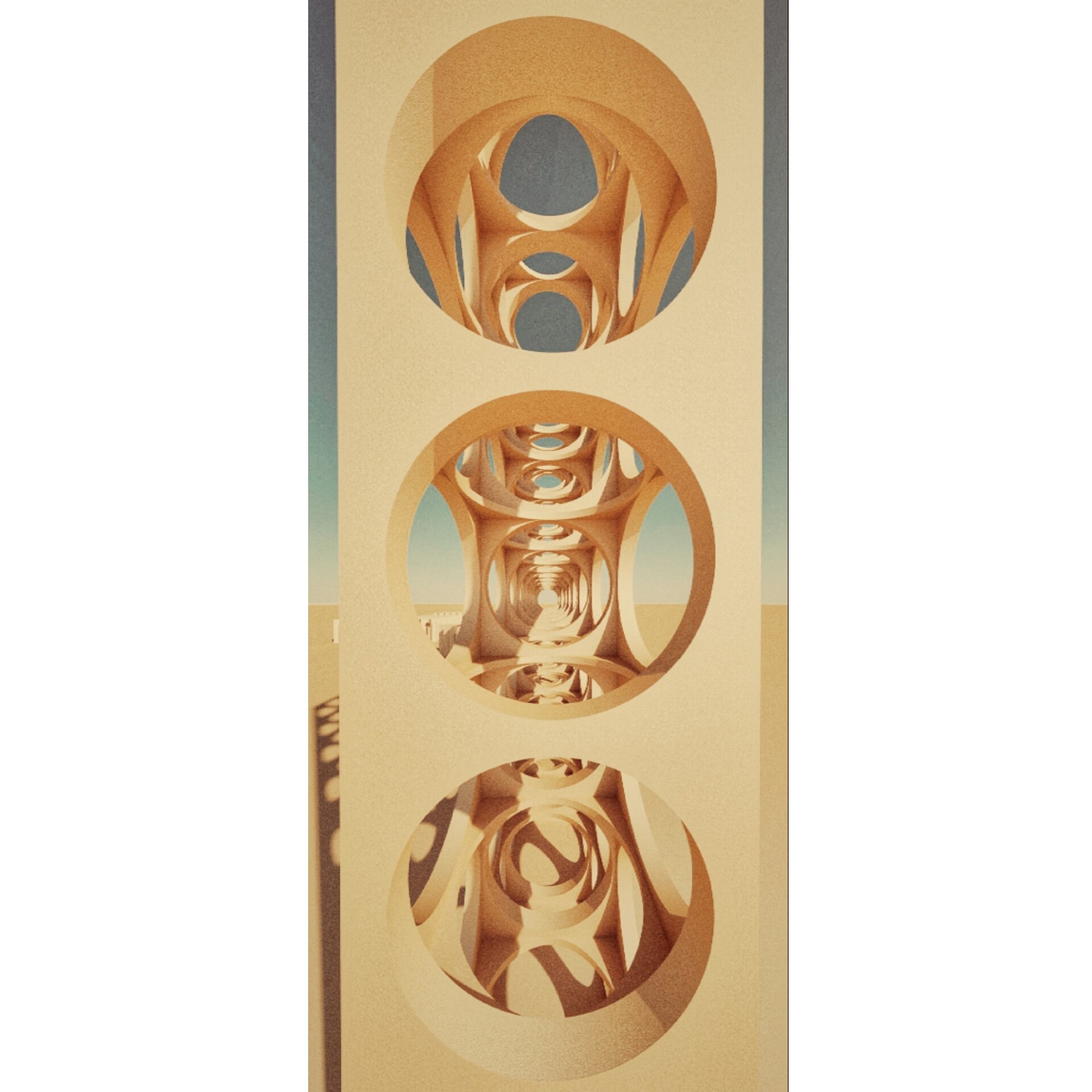 ArtStation - My second experiment with arches