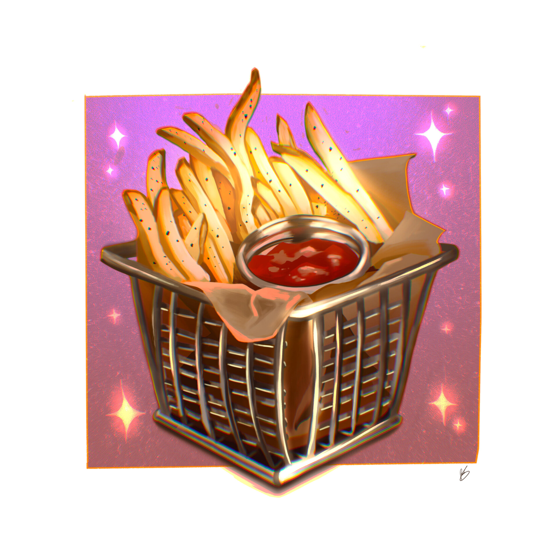 ArtStation - Space Fries