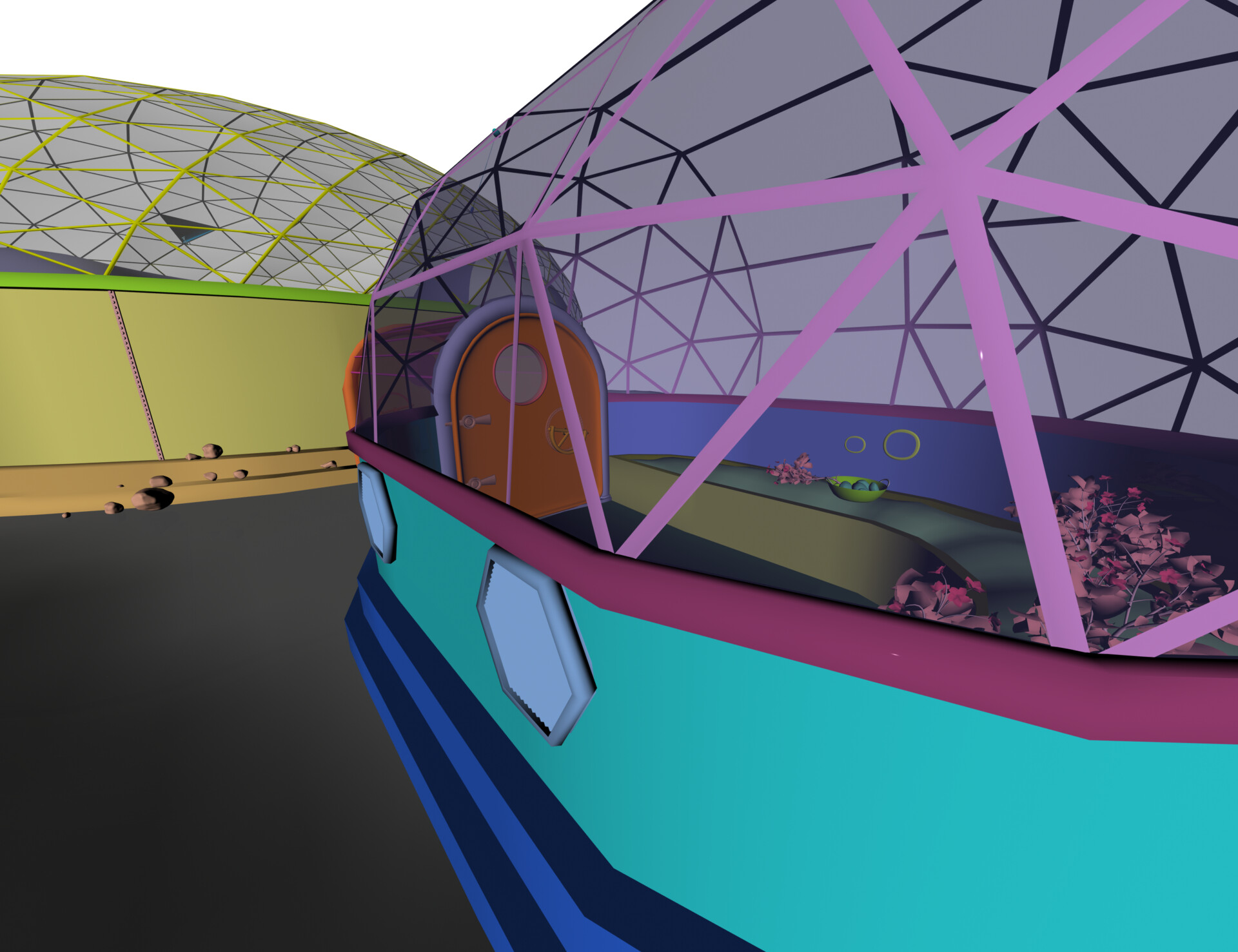 Mary Dell - Project - Mars Dome Home