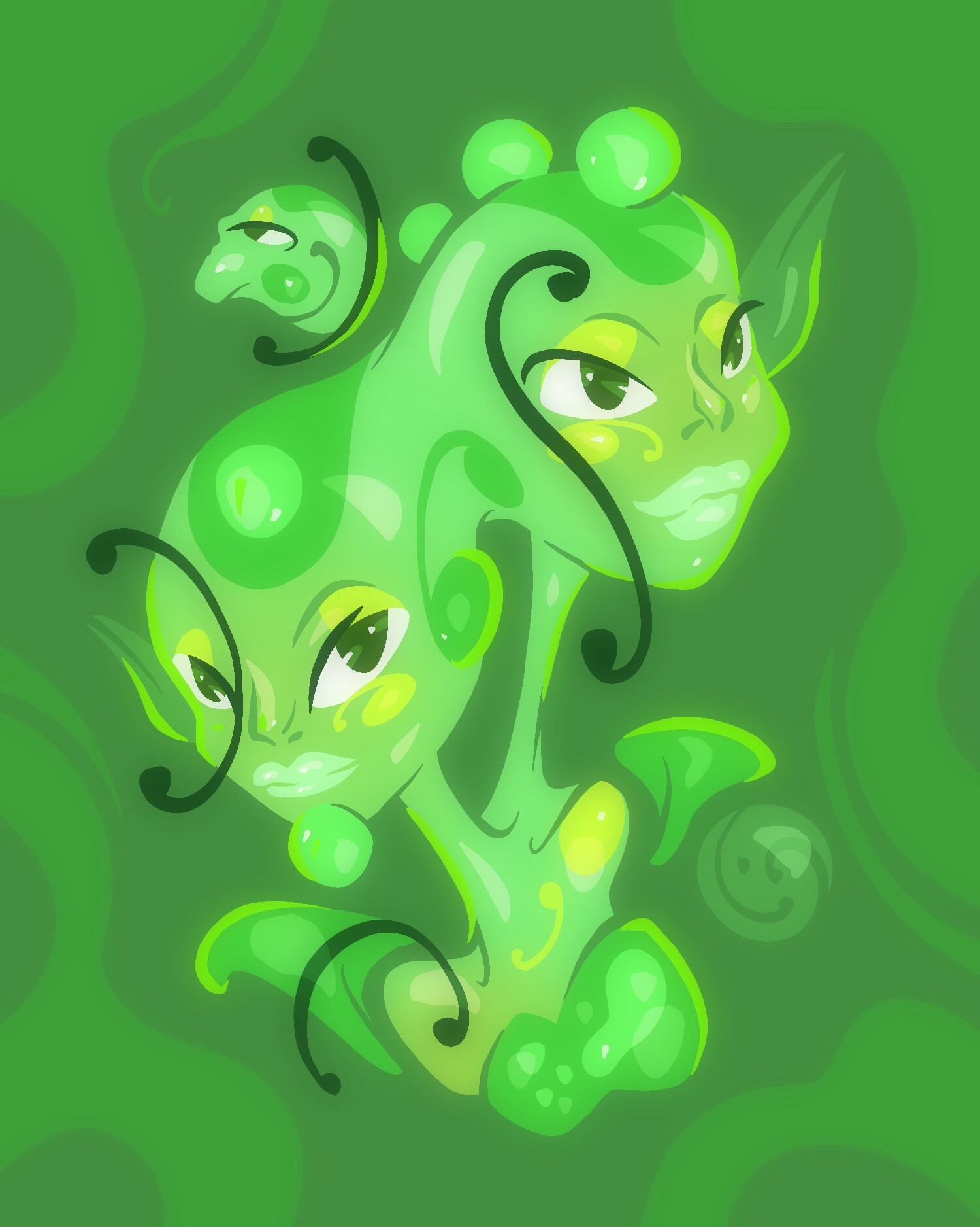 ArtStation - Green Aliens