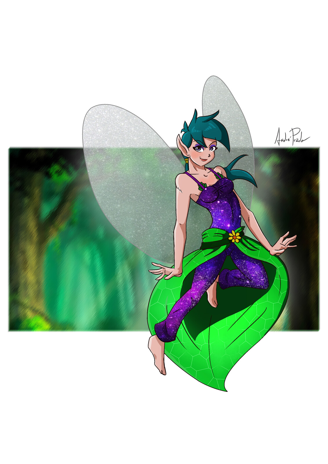 Andre Prado - Uma fada guardiã.