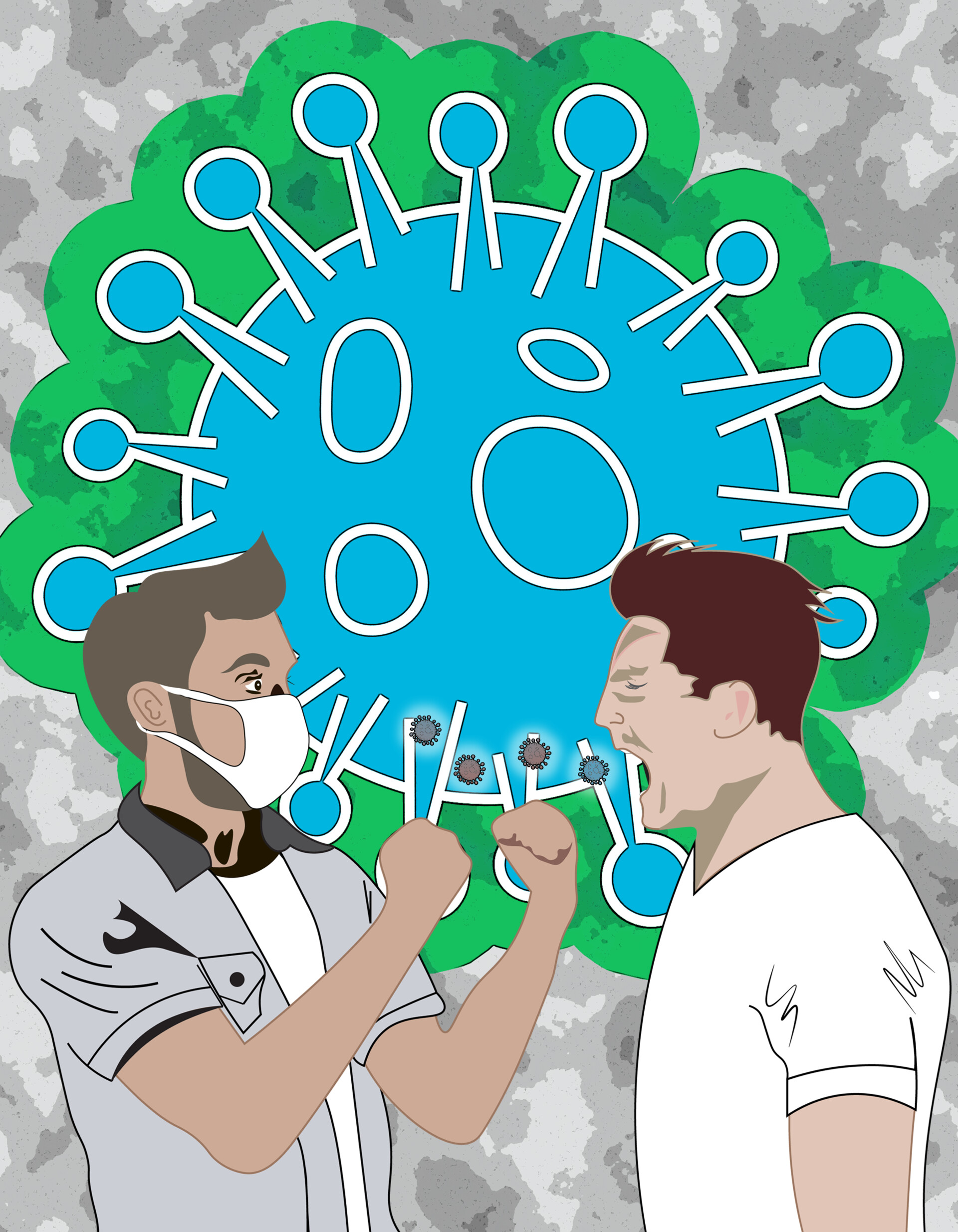 ArtStation - Concept Art - Mask Conflict