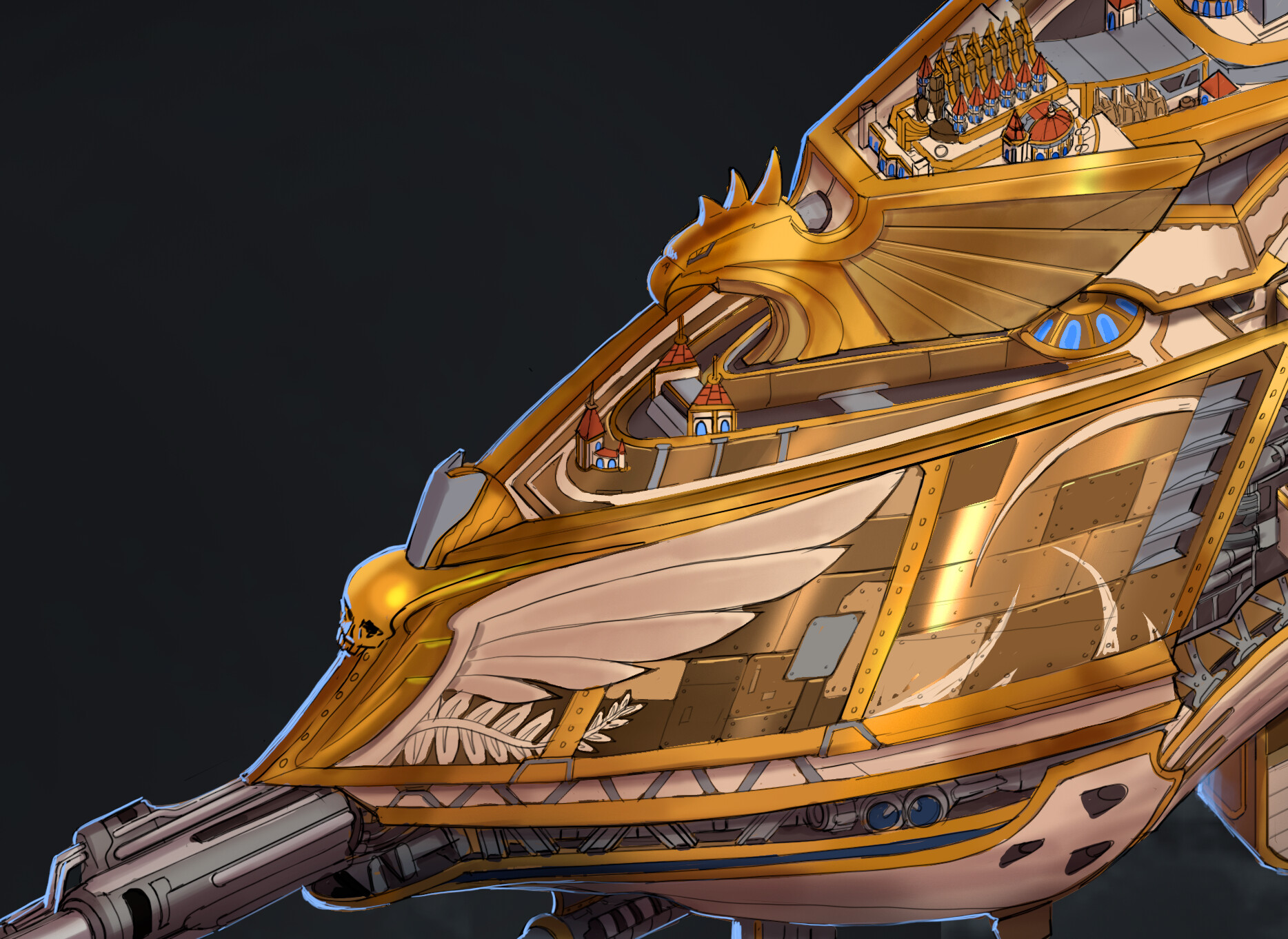 Kevin Koesnodihardjo - Commission: Modified Tribune Class - Gloriana