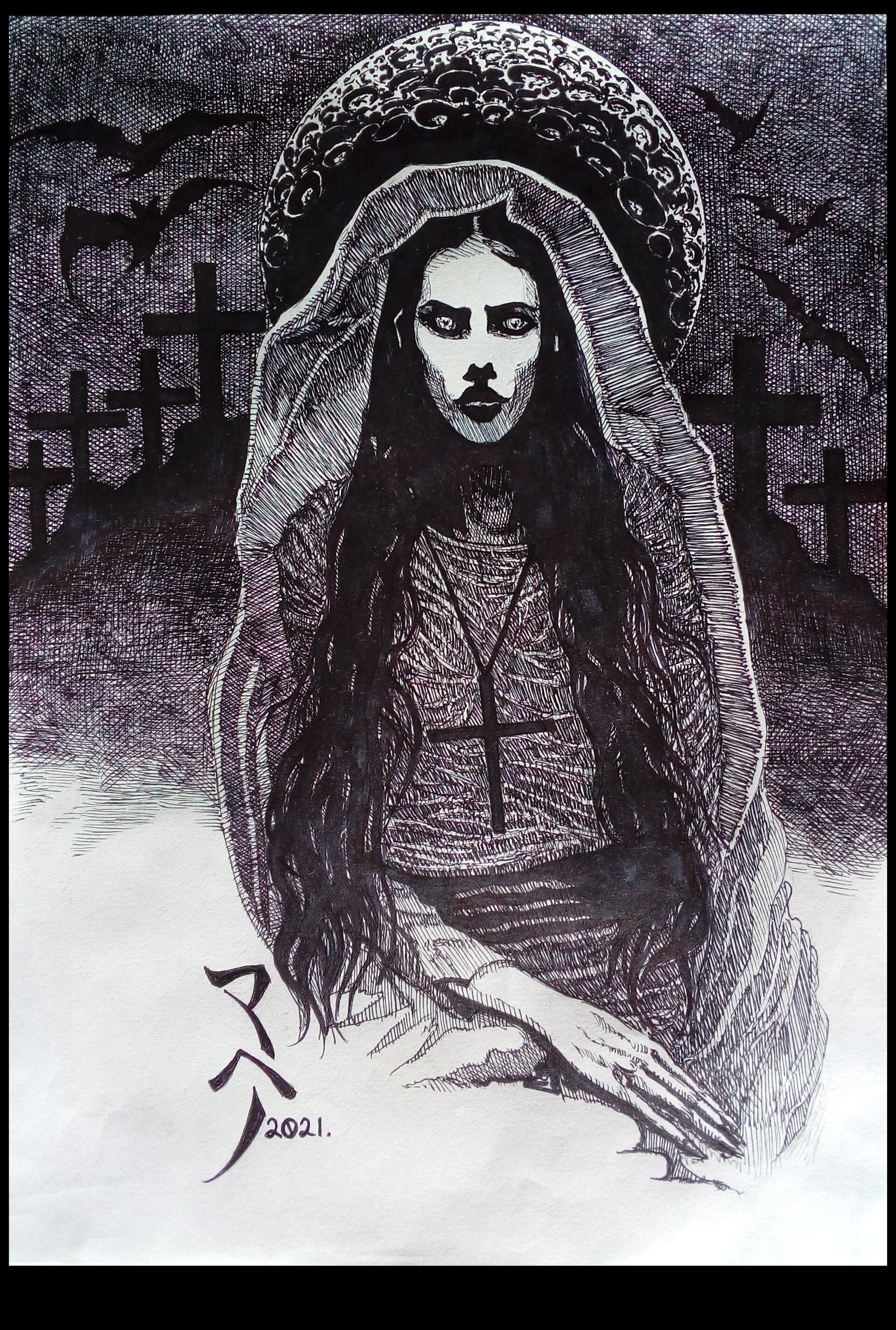 ArtStation - 'Vampire Baroness' ~ 'Renée De'Sang'👄🧛‍♀🦇🌒