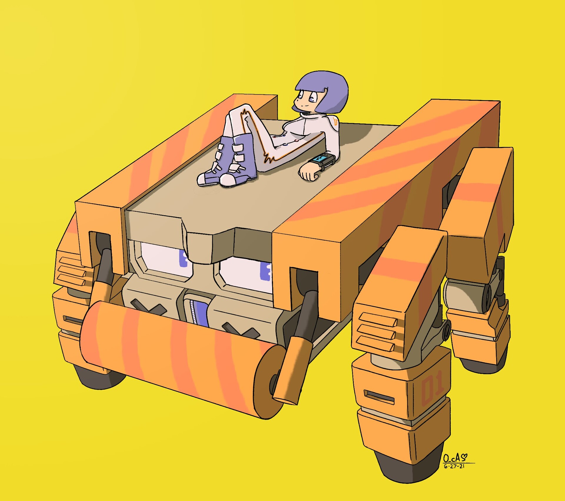 ArtStation - Heavy Walker v1