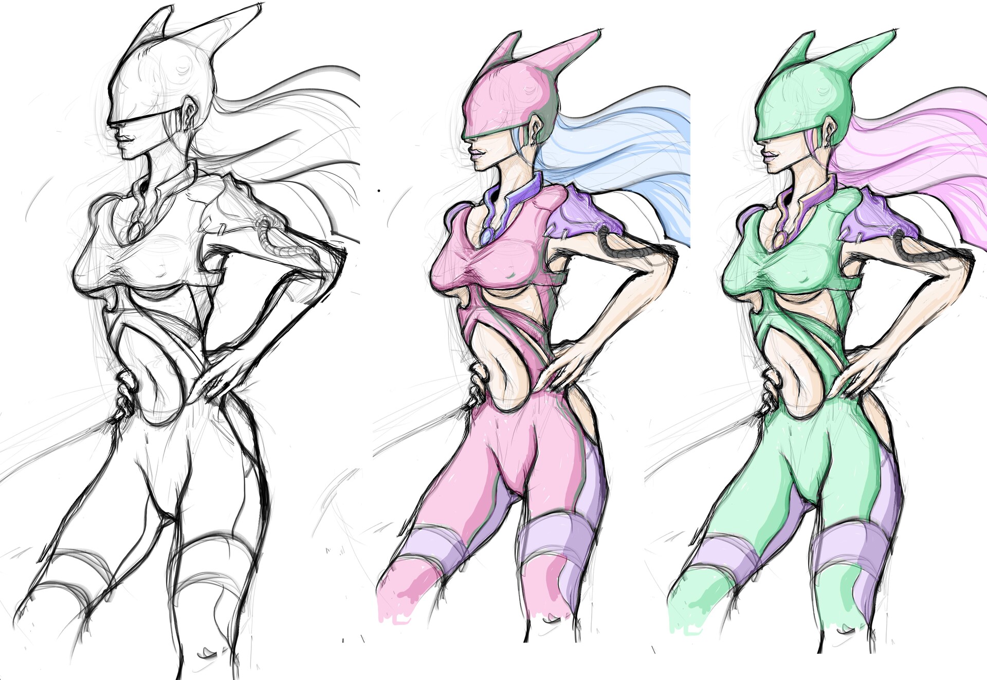 ArtStation - Comics woman