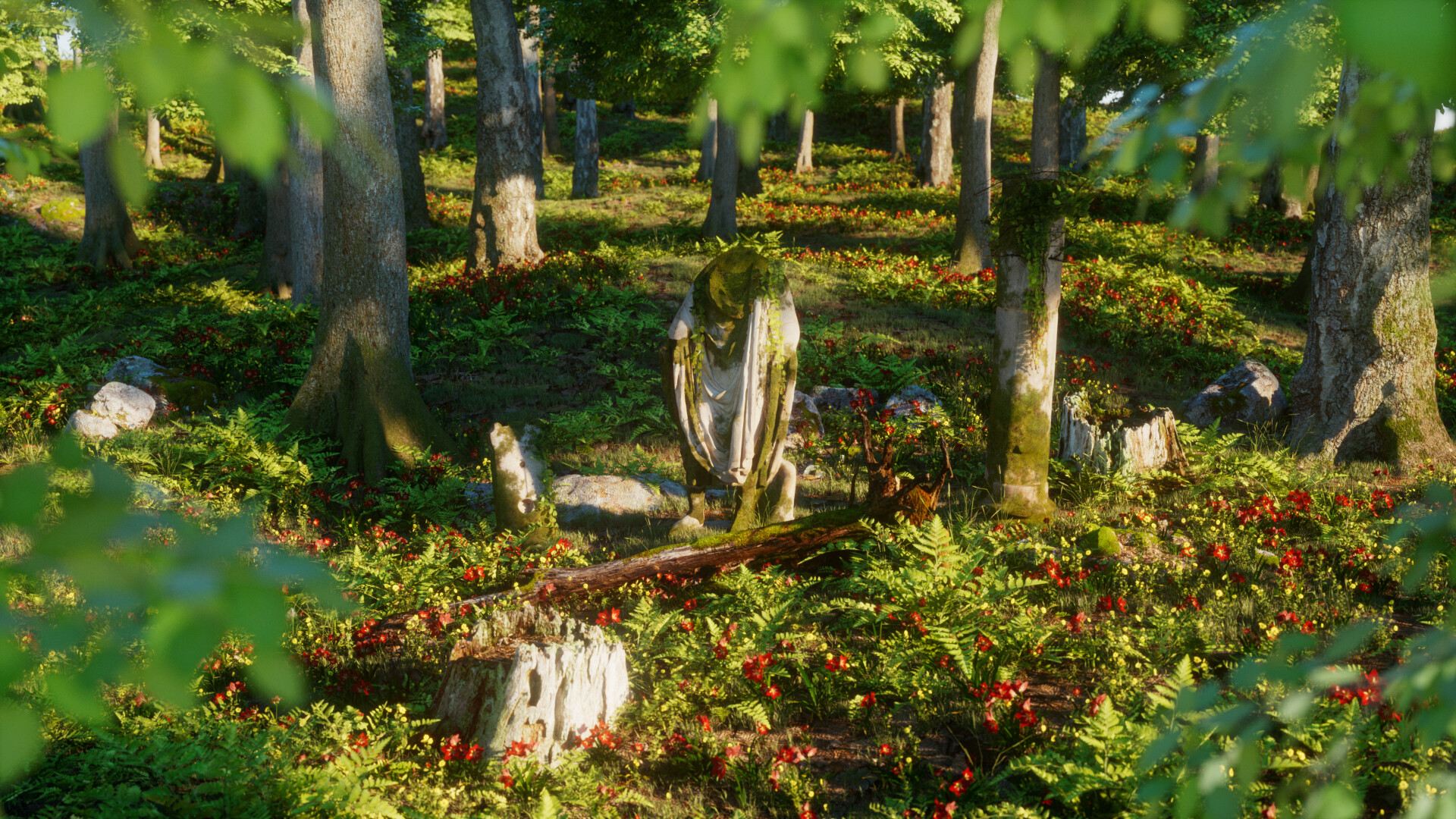 ArtStation - Roman Forest