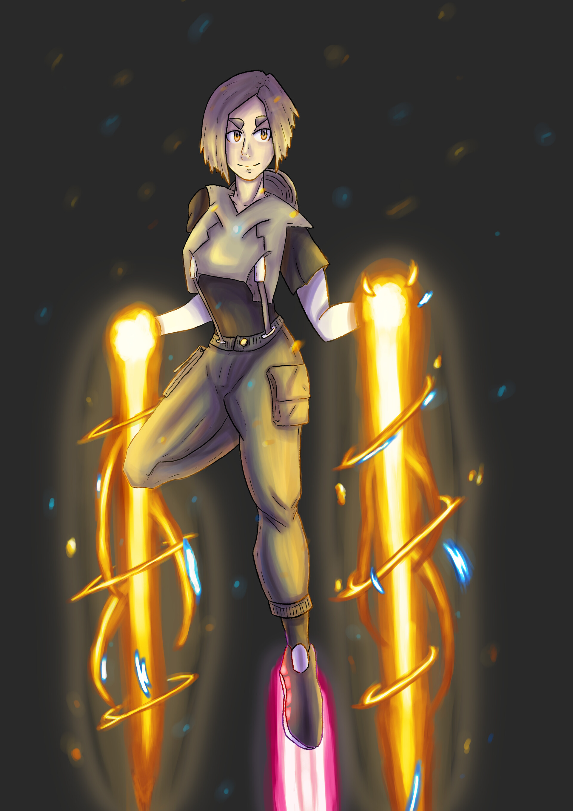 ArtStation - Valentina, the modern bounty hunter