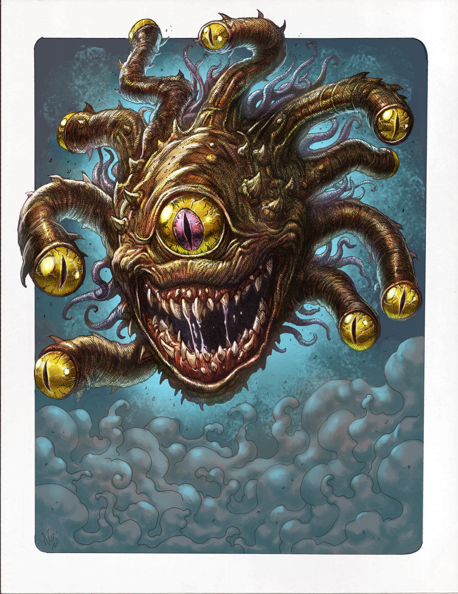 ArtStation - Beholder Fan art