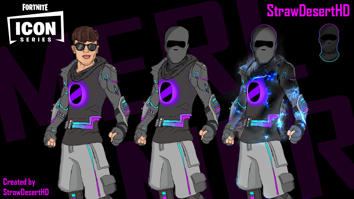 StrawDesertHD - Content Creators (Fan-Made) Concept Outfit Designs for Fortnite