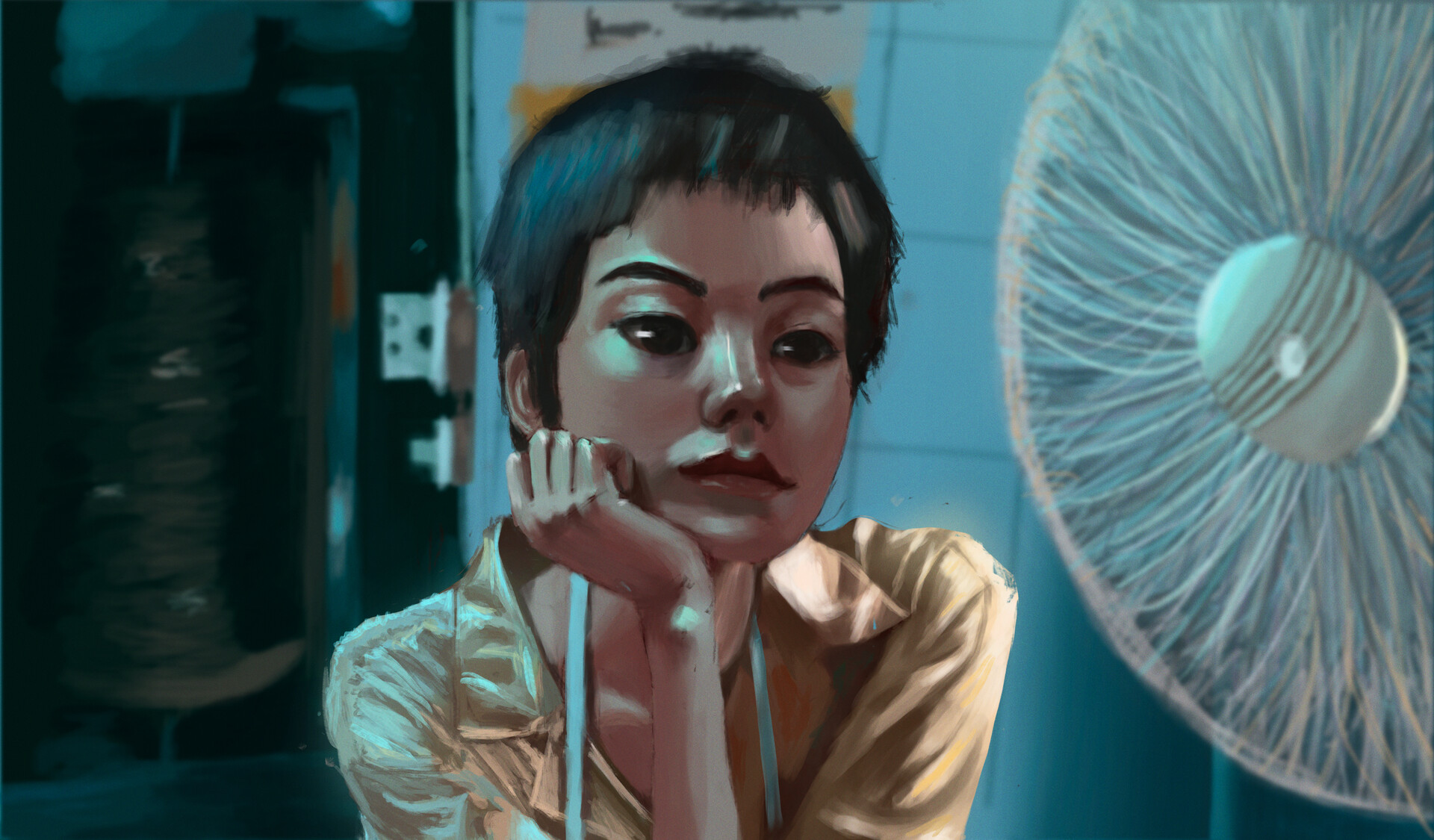 ArtStation - Flim still practice 02