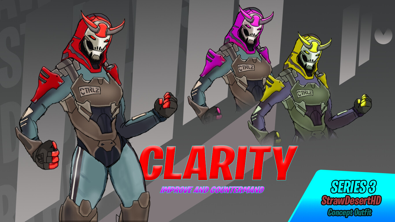 ArtStation - Clarity (Female Counterpart Concept to an Existing ...