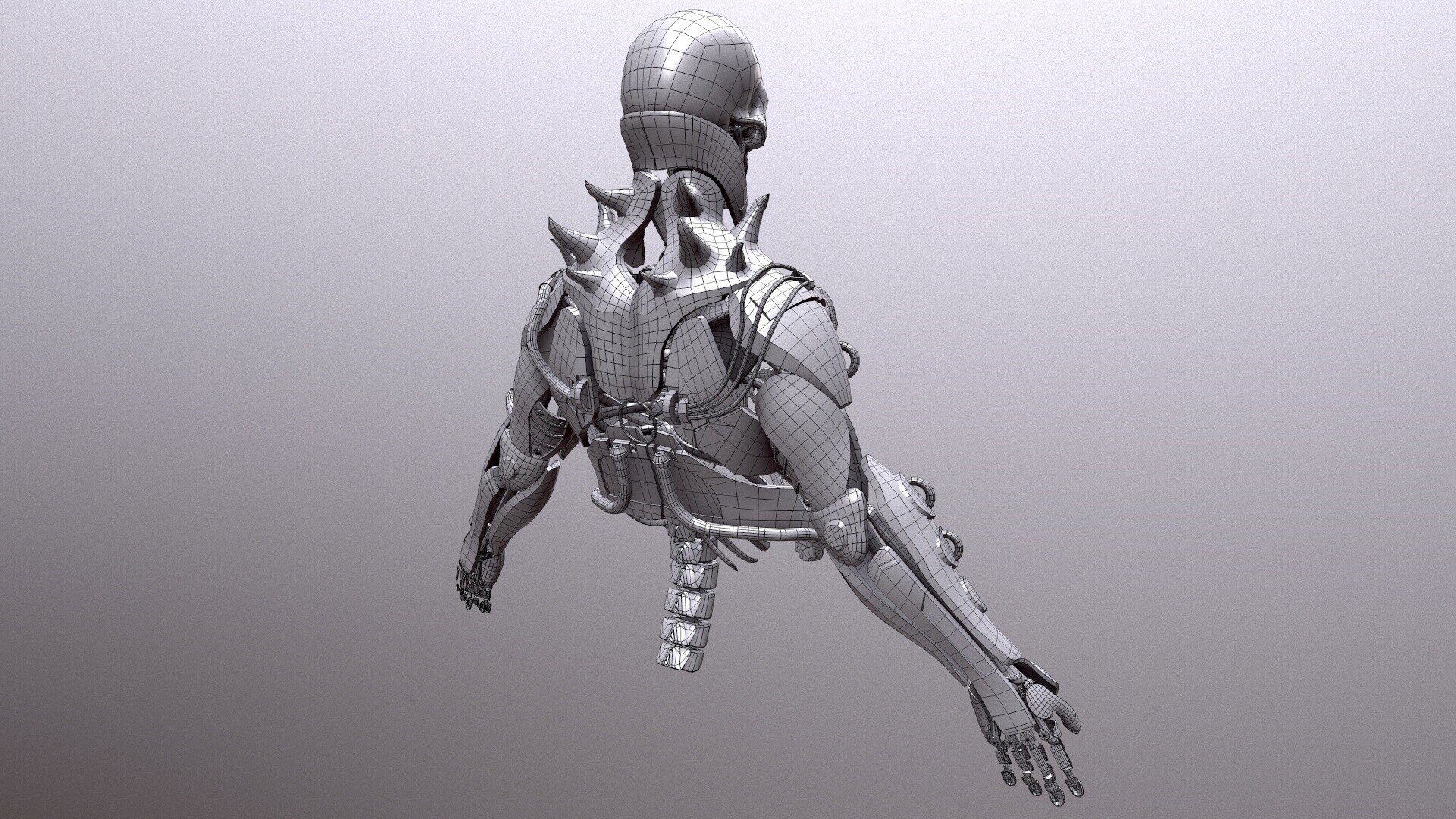 ArtStation - Skeleton sci-fi