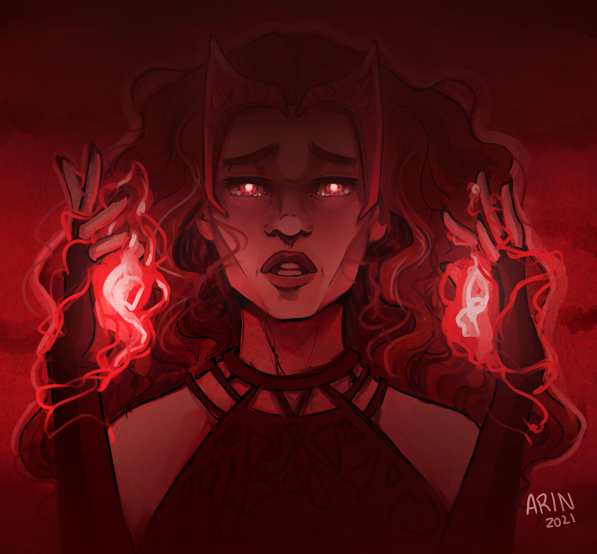 ArtStation - Wanda Maximoff