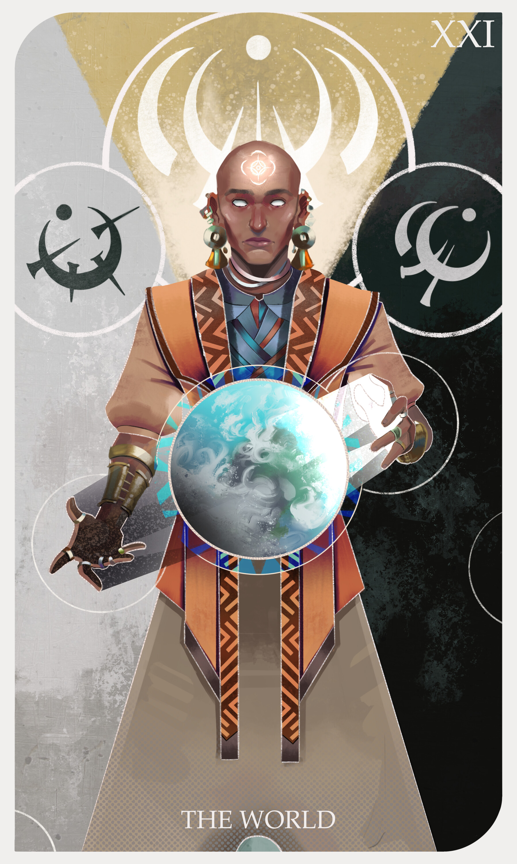 ArtStation - Sazed | The World | Tarot Card