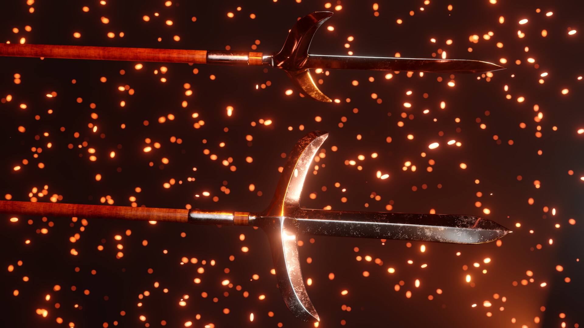 ArtStation - Medieval Japanese Yari spear