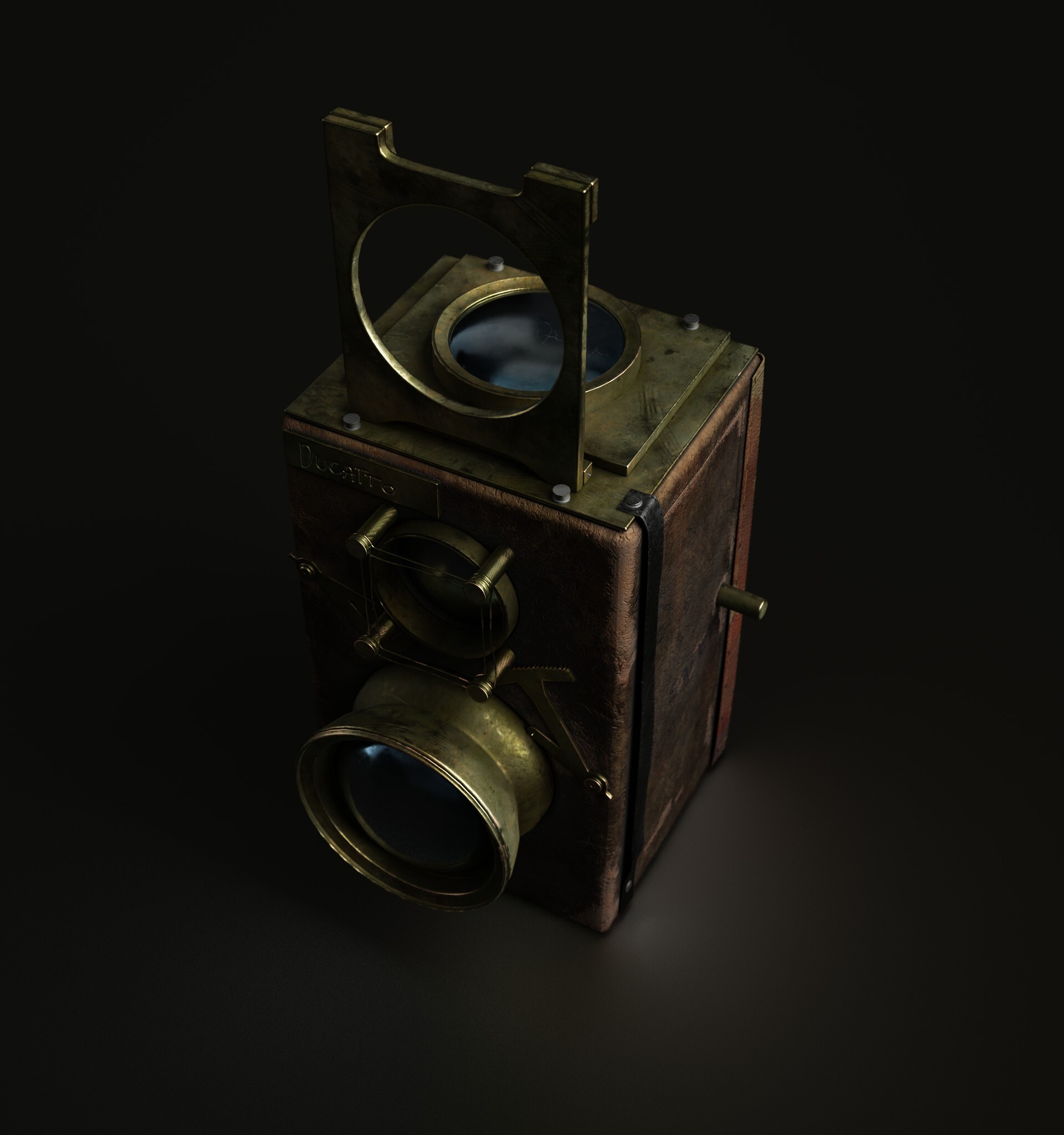 Mario Naumovski - Old Antique Camera Game Prop