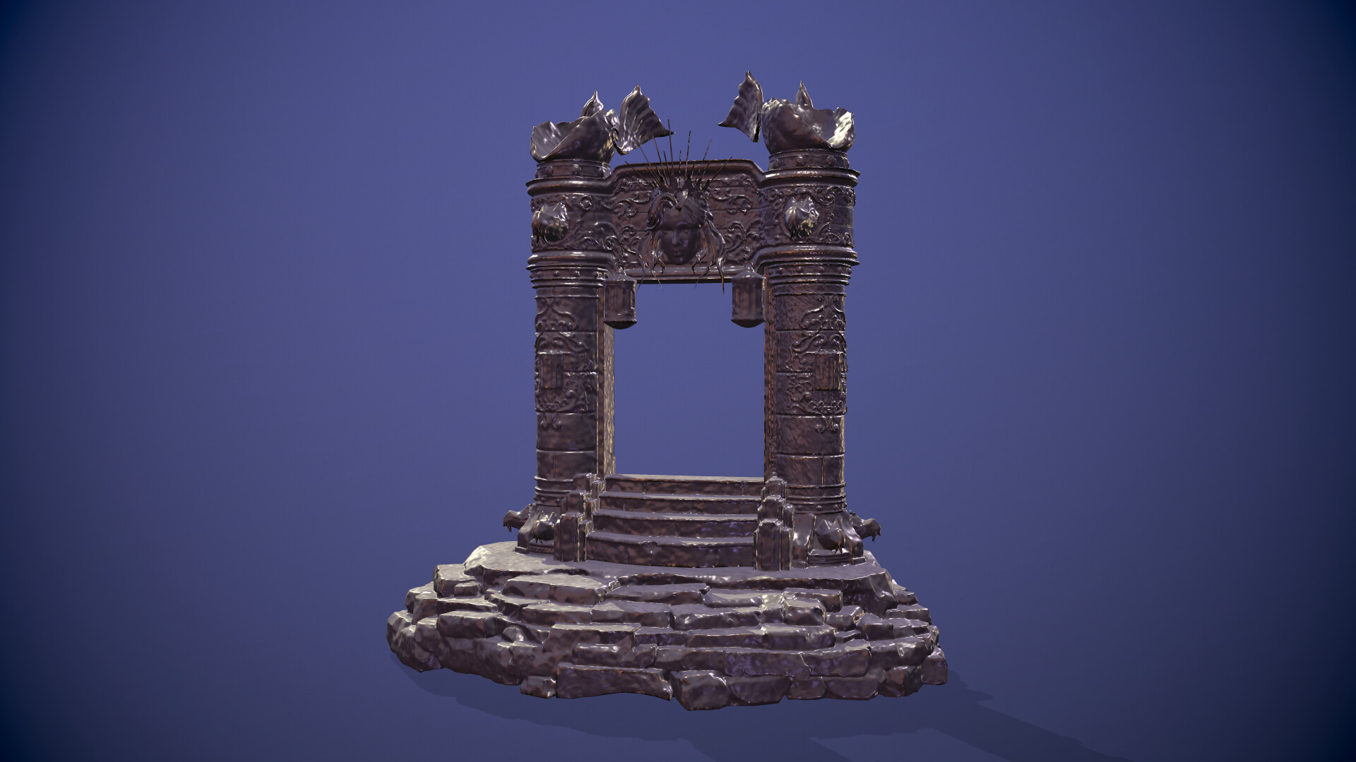 ArtStation - Stone entrance