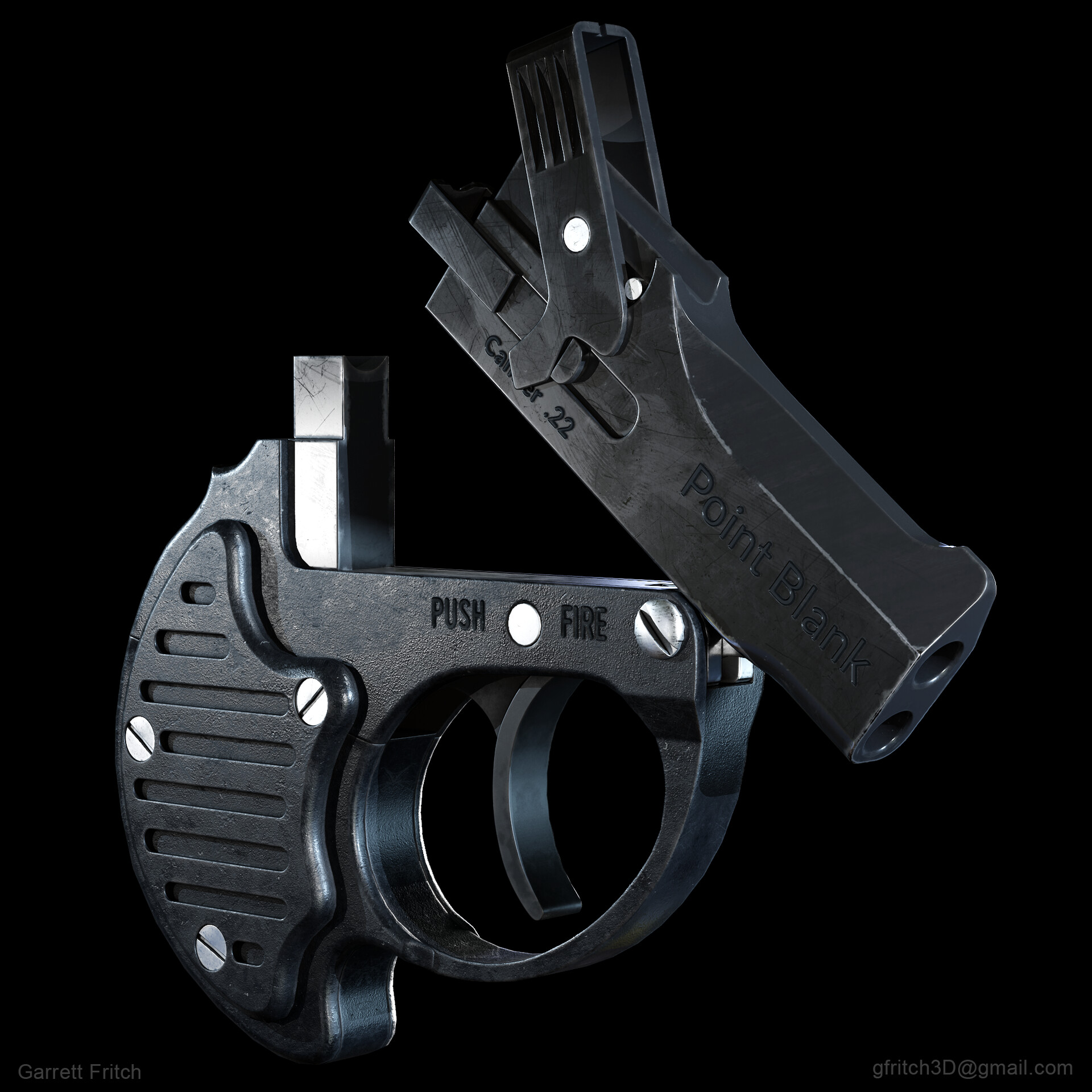 Garrett Fritch - Sundance Industries Derringer 22LR Point Blank