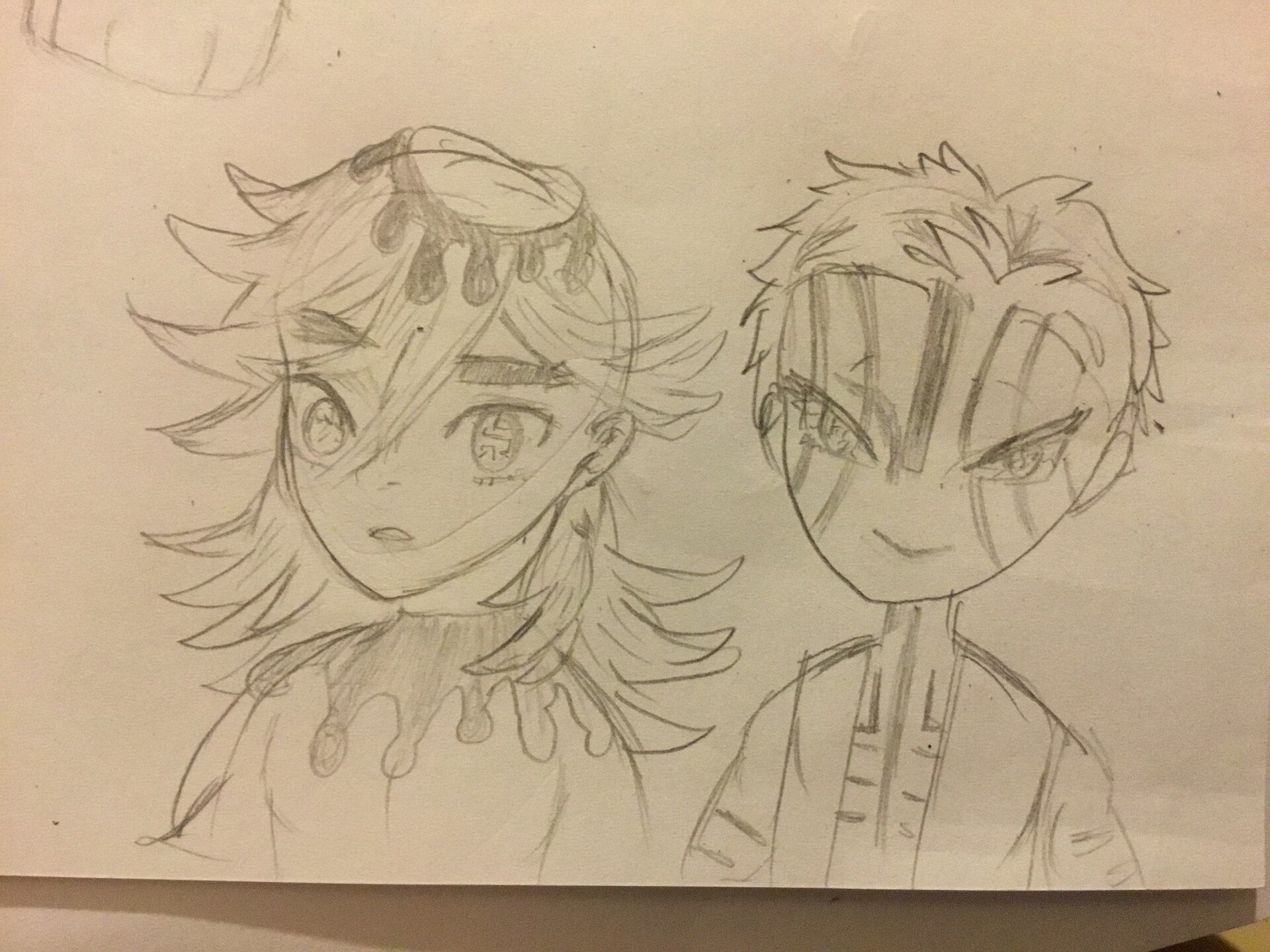 ArtStation - Doma (Upper Two) and Akaza (Upper Three)