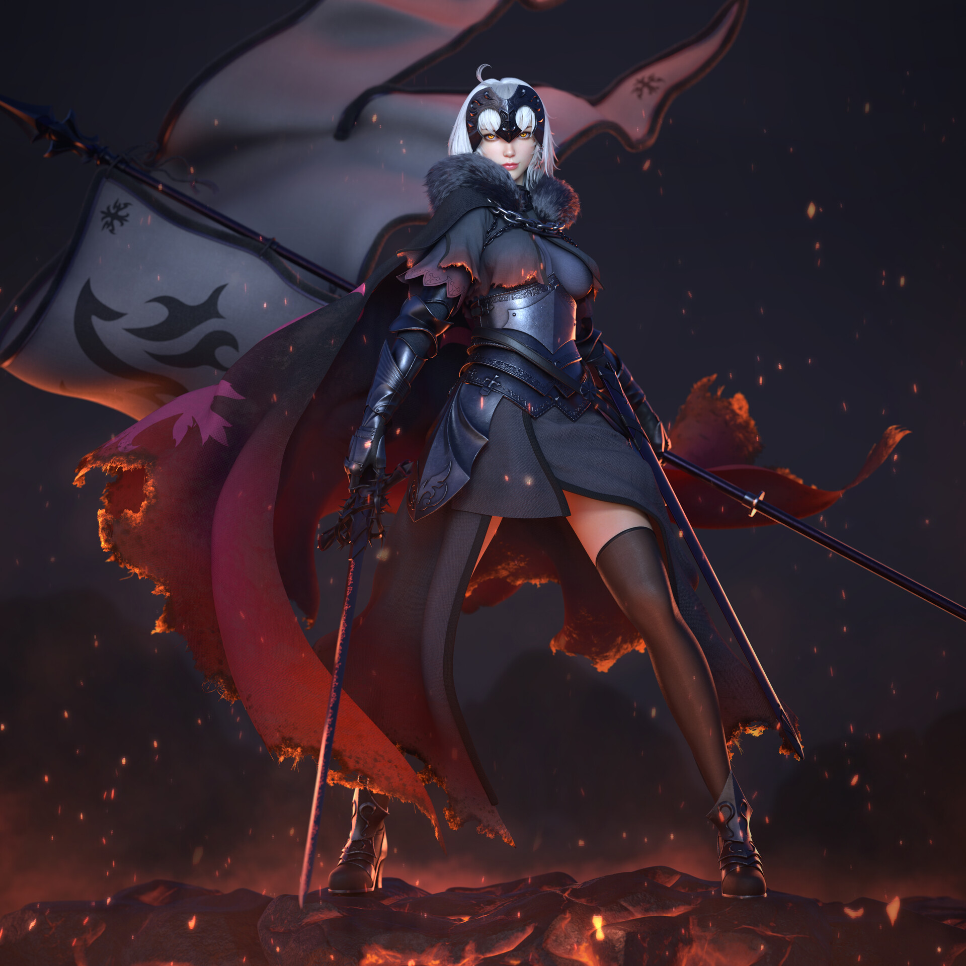 ArtStation - Jeanne Alter- Fate/Grand Order