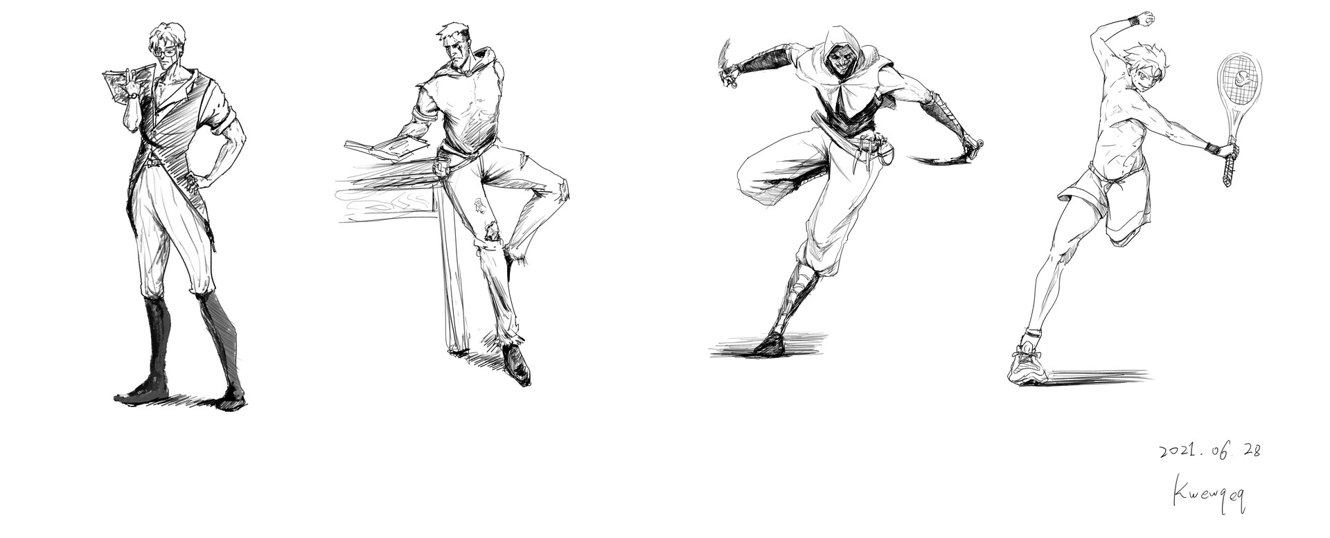 ArtStation - Sketching exercises