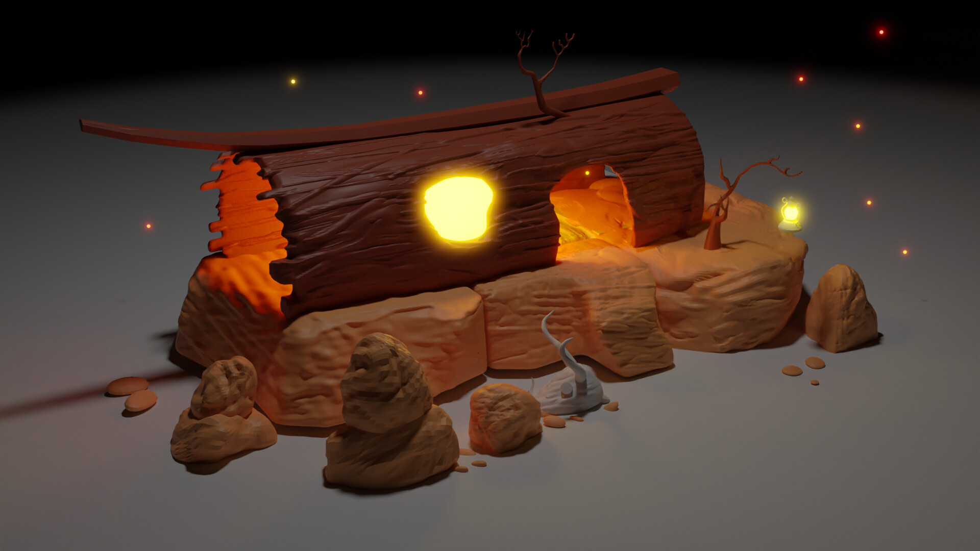 ArtStation - SHAMAN HOUSE