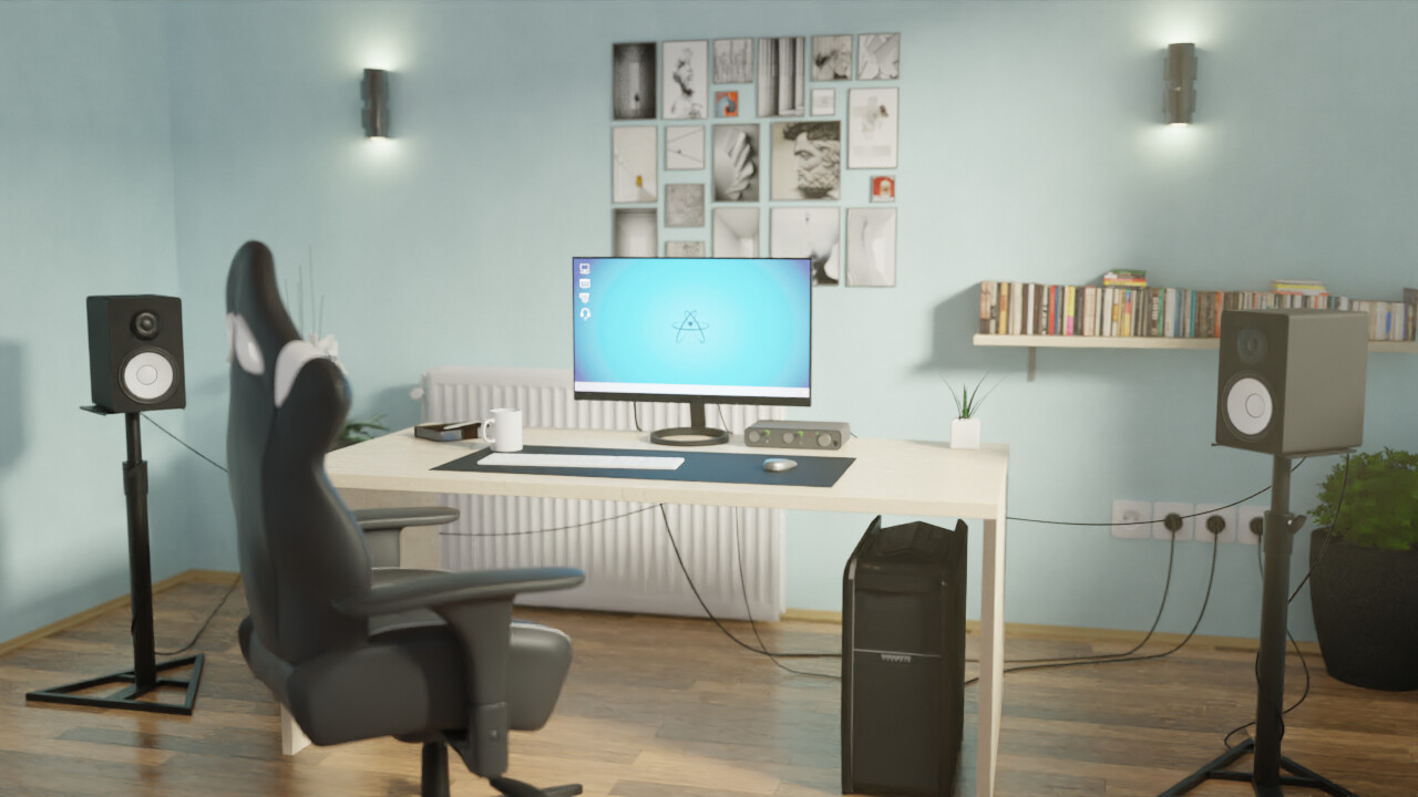 ArtStation - Concept room design Video Game