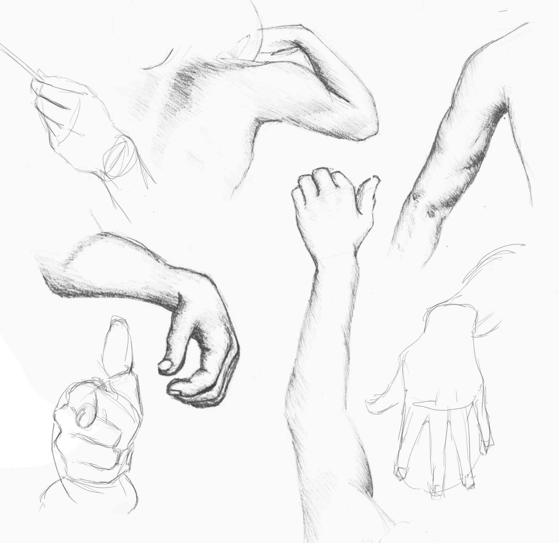 ArtStation - Hand sketches