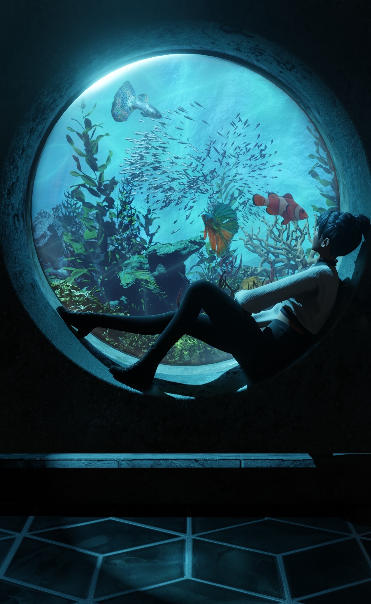 ArtStation - Aquarium Animation