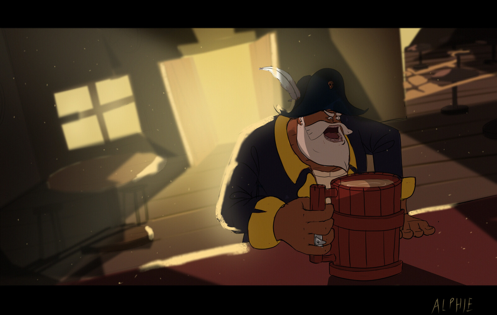 Alphie_2.0 - Pirate bar