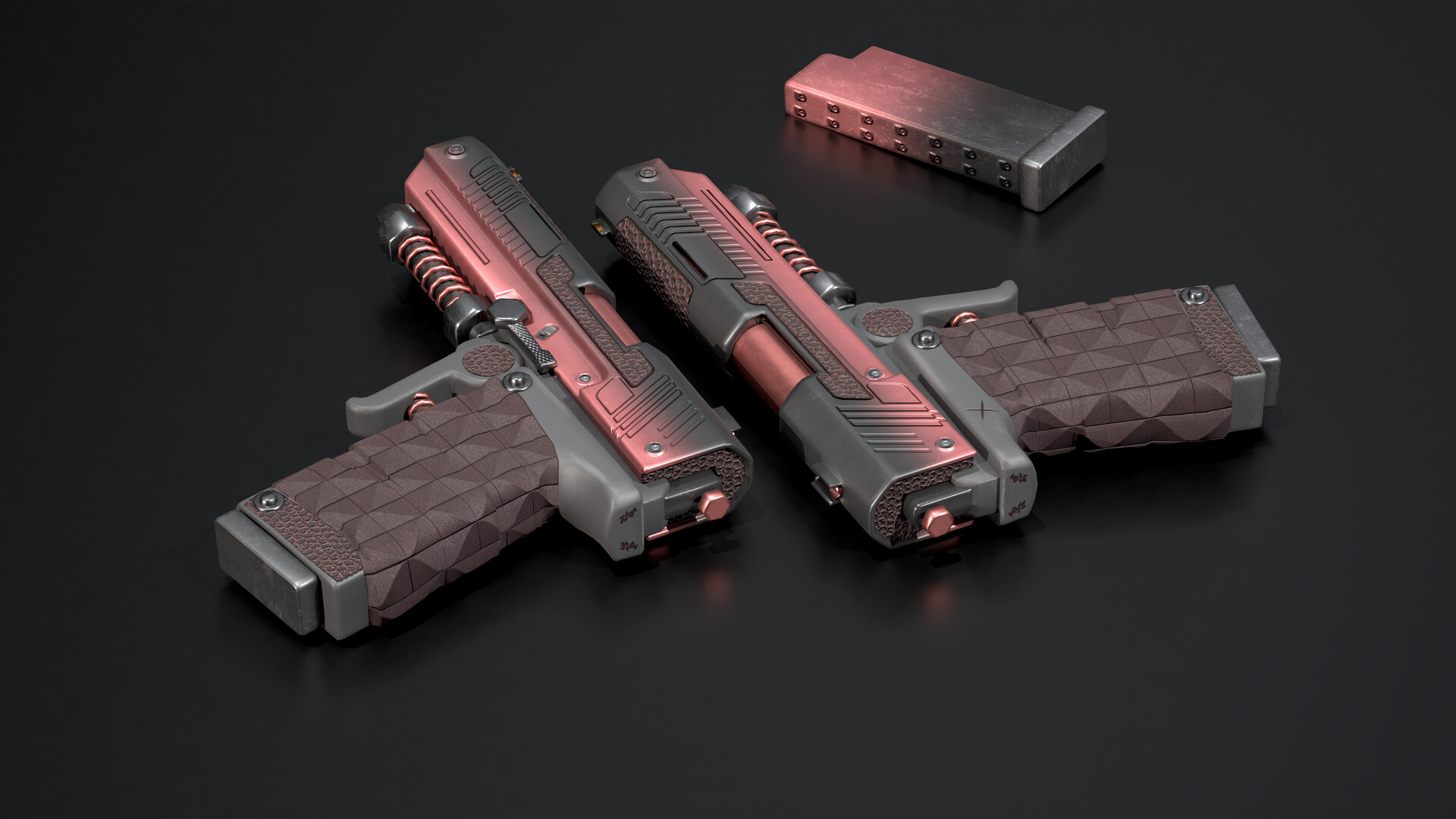 ArtStation - Rose Scent Pistol