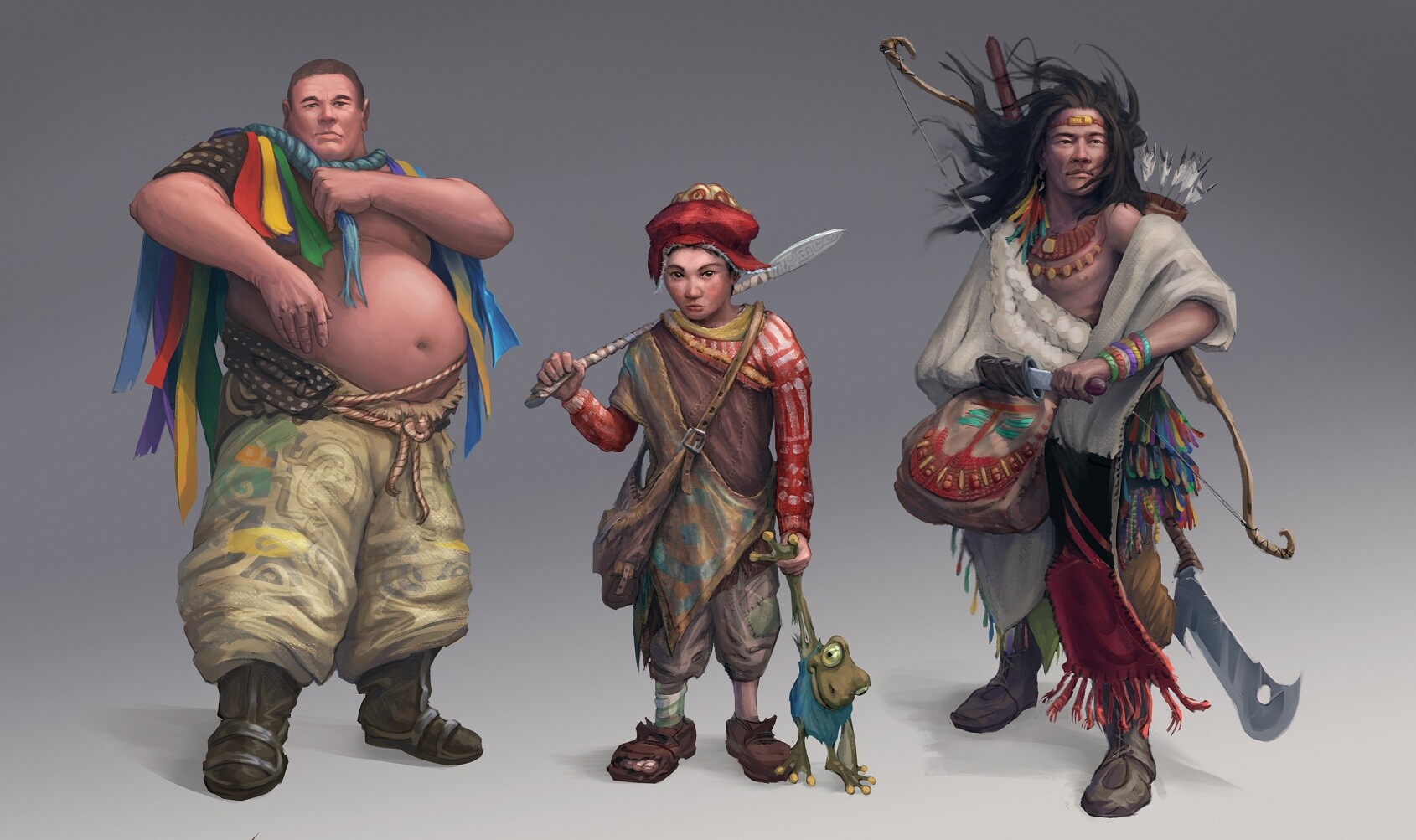 ArtStation - character concepts