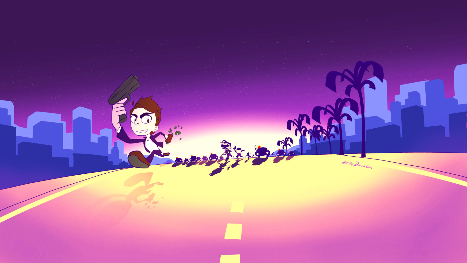 ArtStation - Grand Theft Auto 5 youtube banner