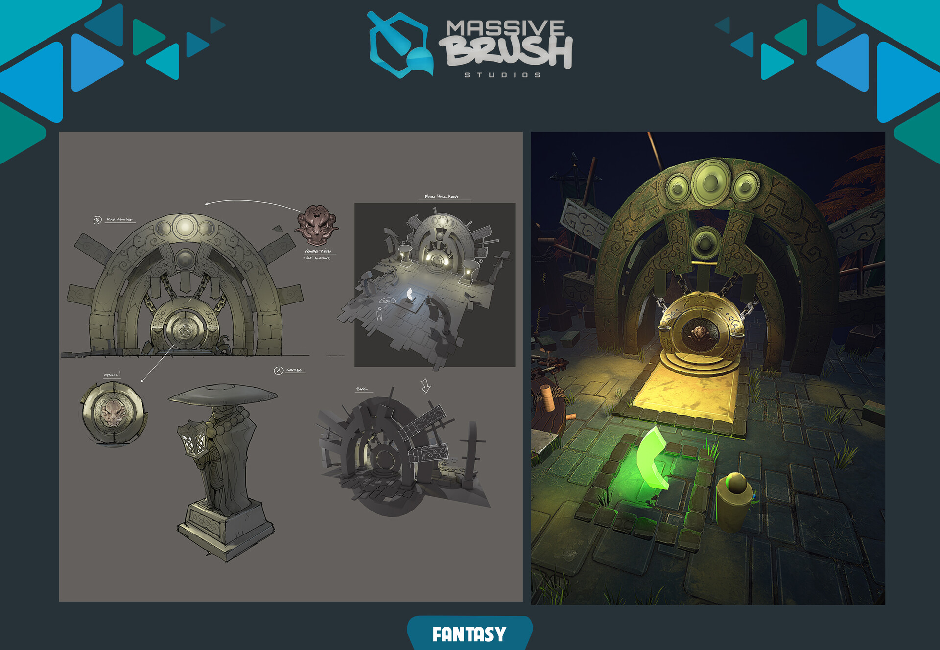 ArtStation - Fantasy Temple