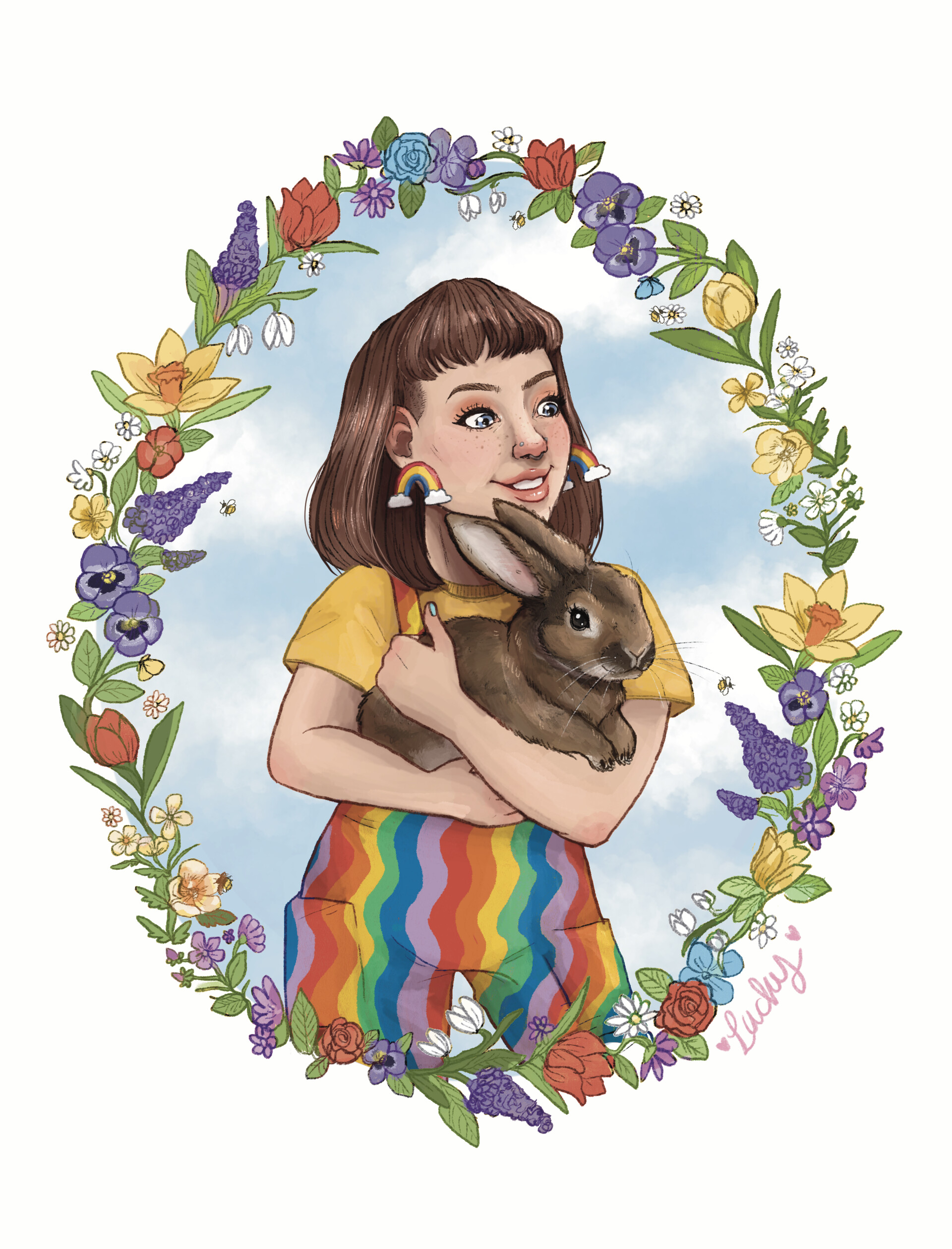 ArtStation - Memorial to Chester the Bunny